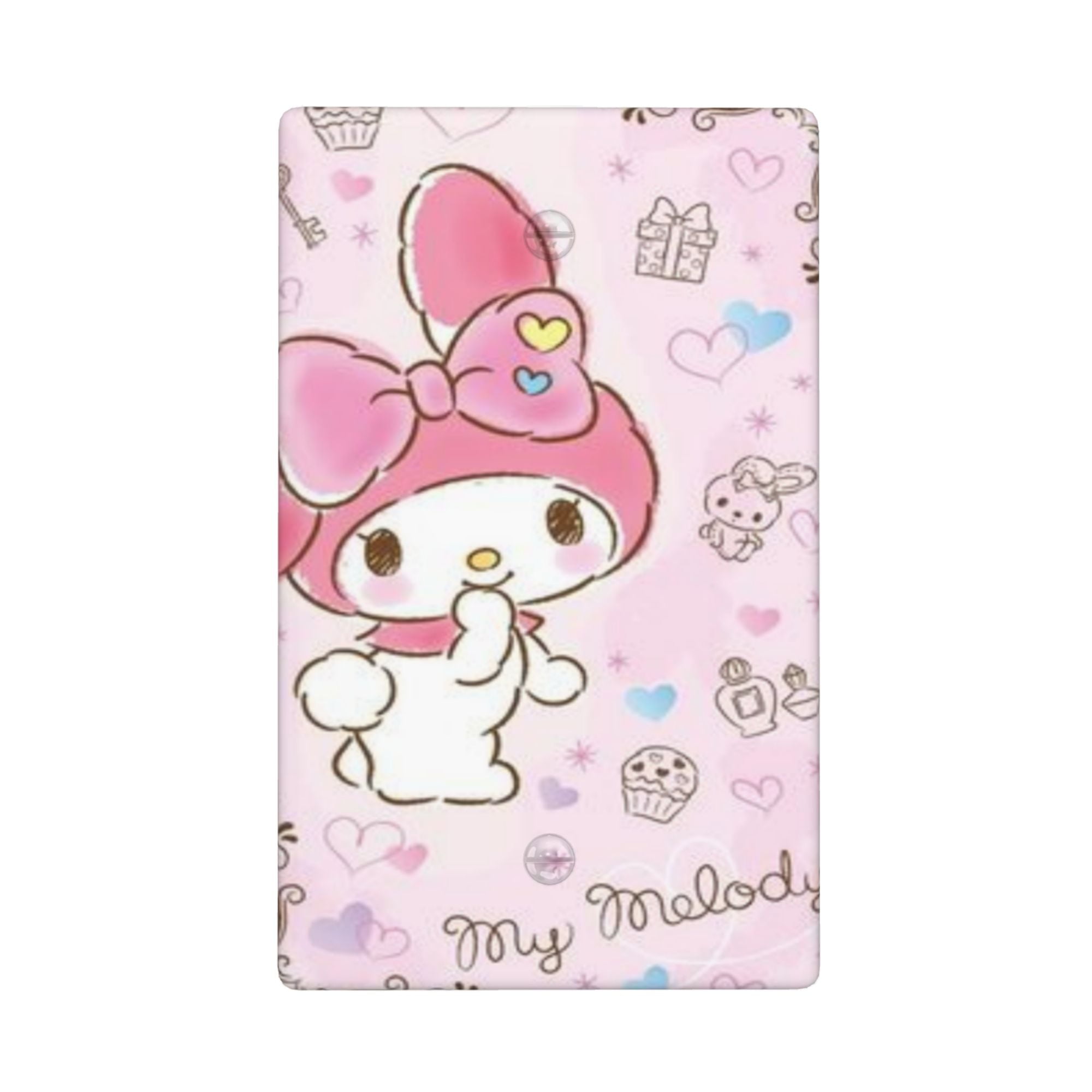 Playful Hello Kitty Cartoon Switch Cover Decorative Wall Panels: Adding ...
