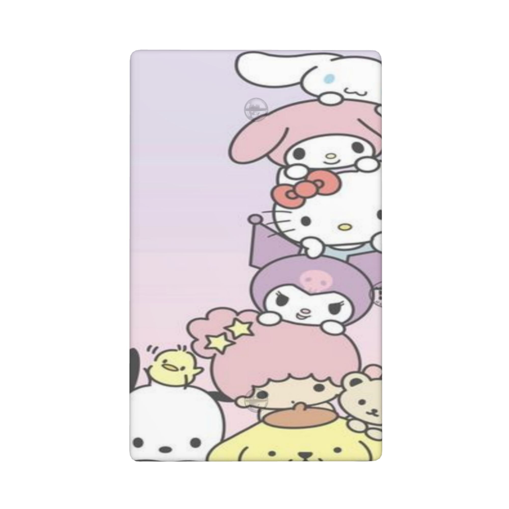 Playful Hello Kitty Cartoon Switch Cover Decorative Wall Panels: Adding ...