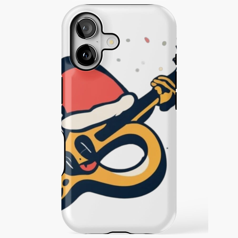 Playful Holiday Rockin Jingles Pattern Design for iPhone 17 to 11 Pro ...