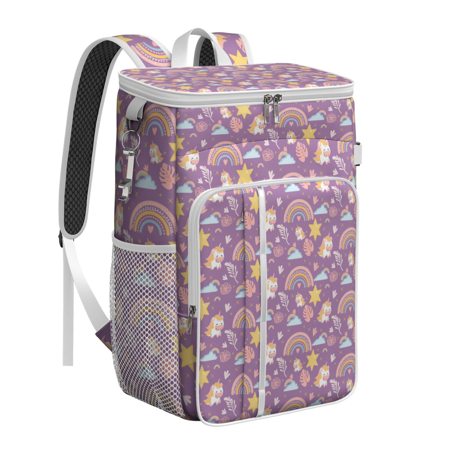 Playful Insulated Lunch Backpack - High-Capacity 20L Soft Cooler Bag ...
