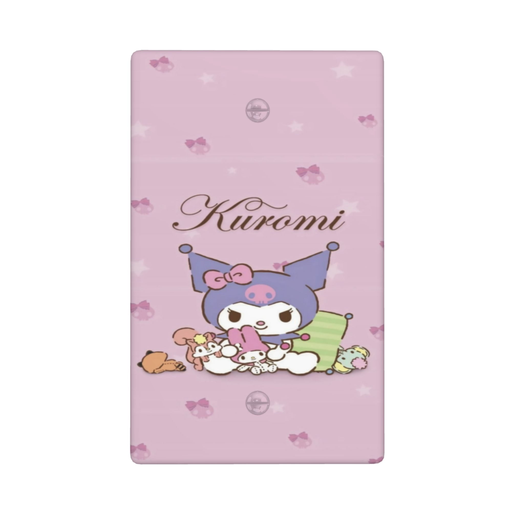 Playful Kuromi Cartoon Switch Cover Decorative Wall Panels: Adding Fun ...