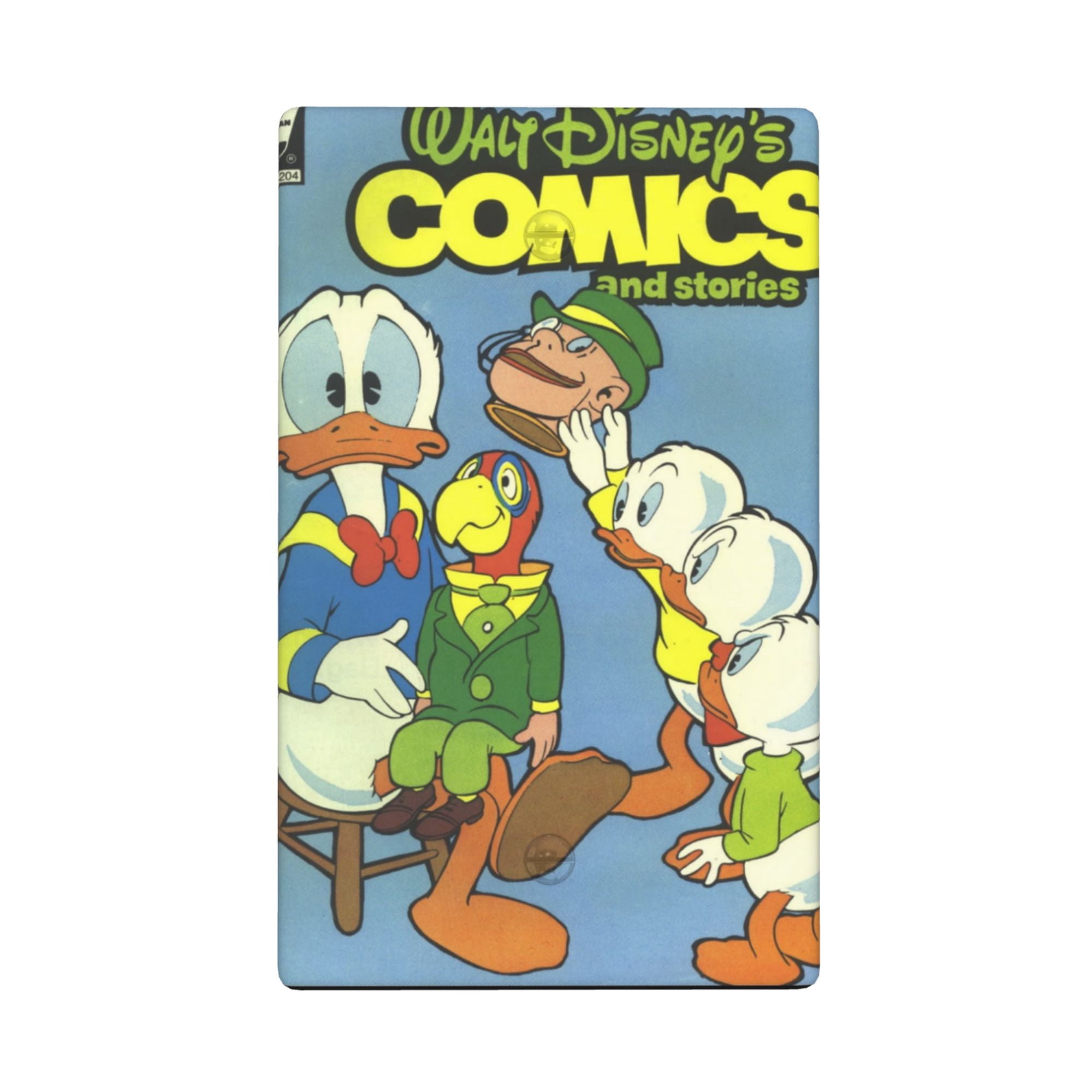 Playful Mickey Mouse And Donald Duck Cartoon Switch Cover Decorative ...
