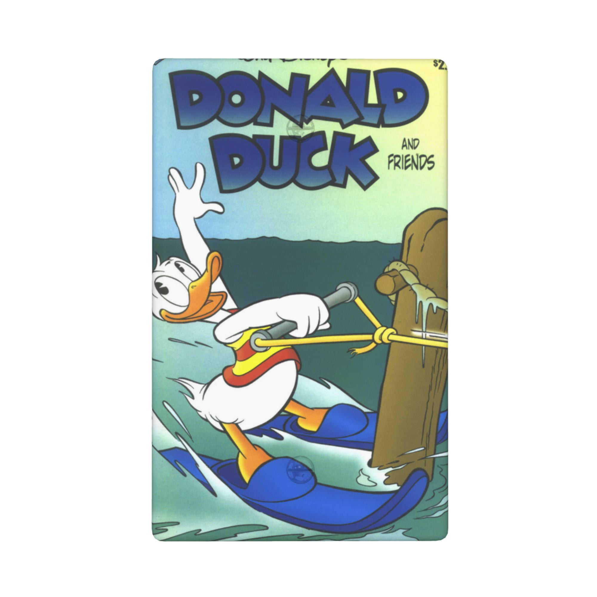 Playful Mickey Mouse And Donald Duck Cartoon Switch Cover Decorative ...