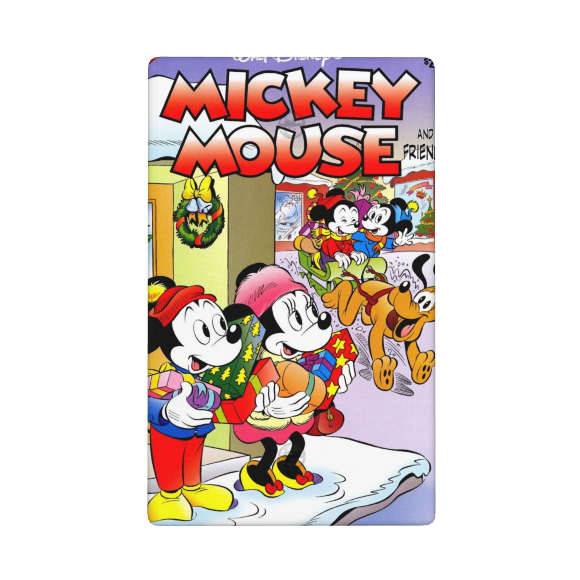 Playful Mickey Mouse And Donald Duck Cartoon Switch Cover Decorative ...