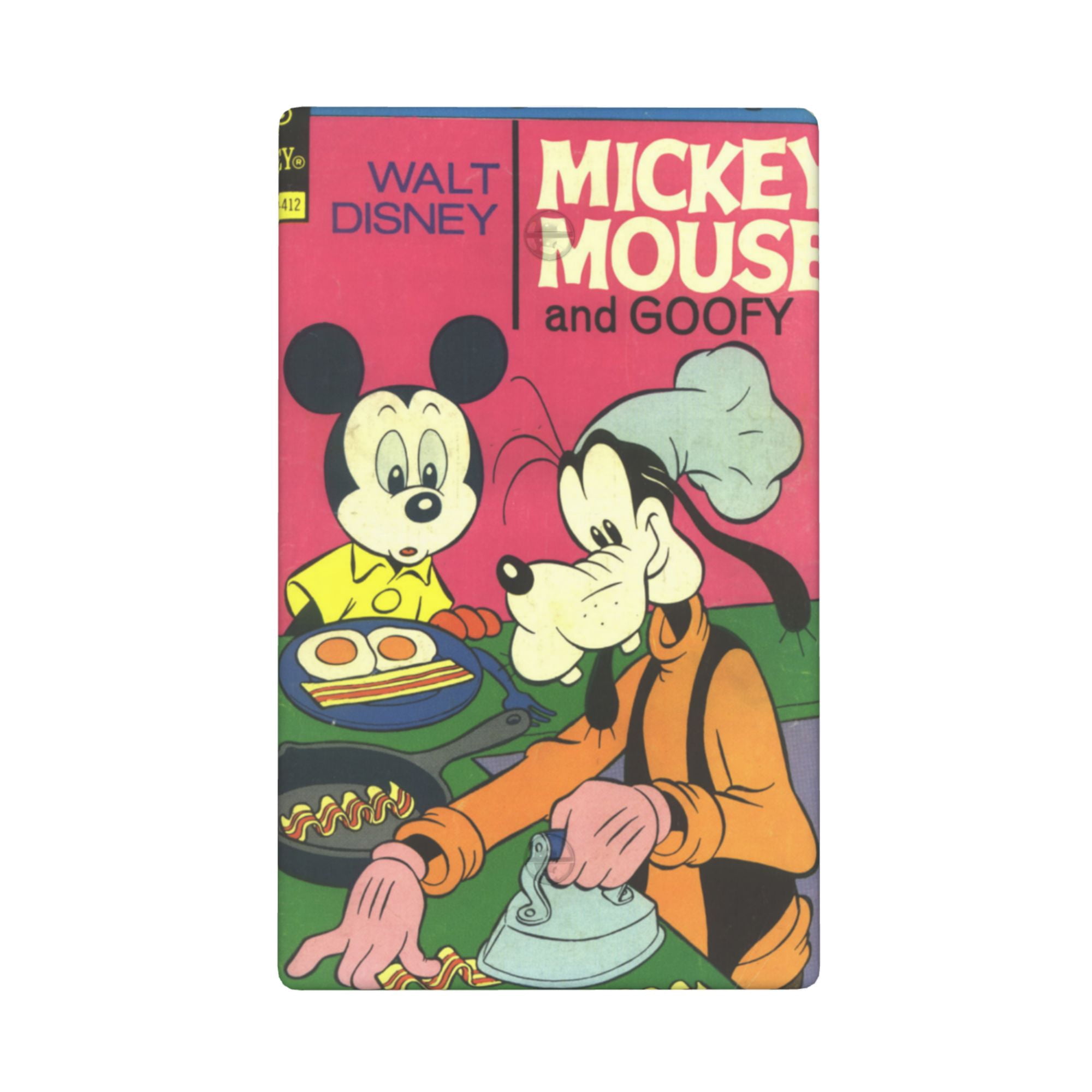 Playful Mickey Mouse And Donald Duck Cartoon Switch Cover Decorative ...
