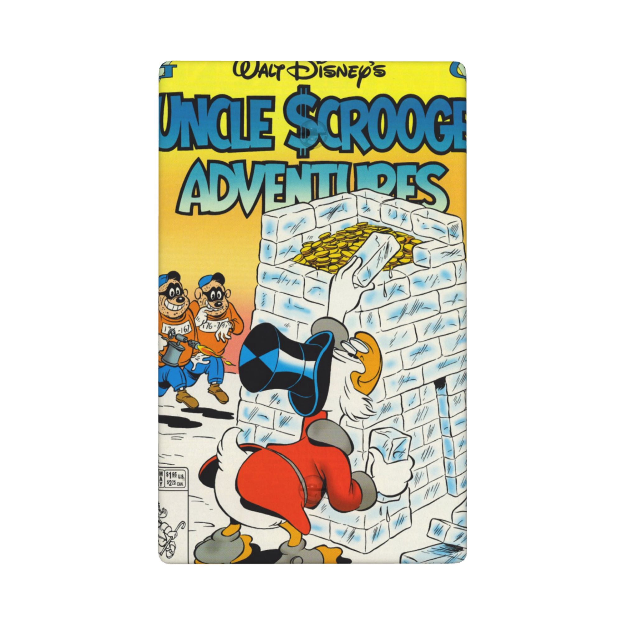 Playful Mickey Mouse And Donald Duck Cartoon Switch Cover Decorative ...