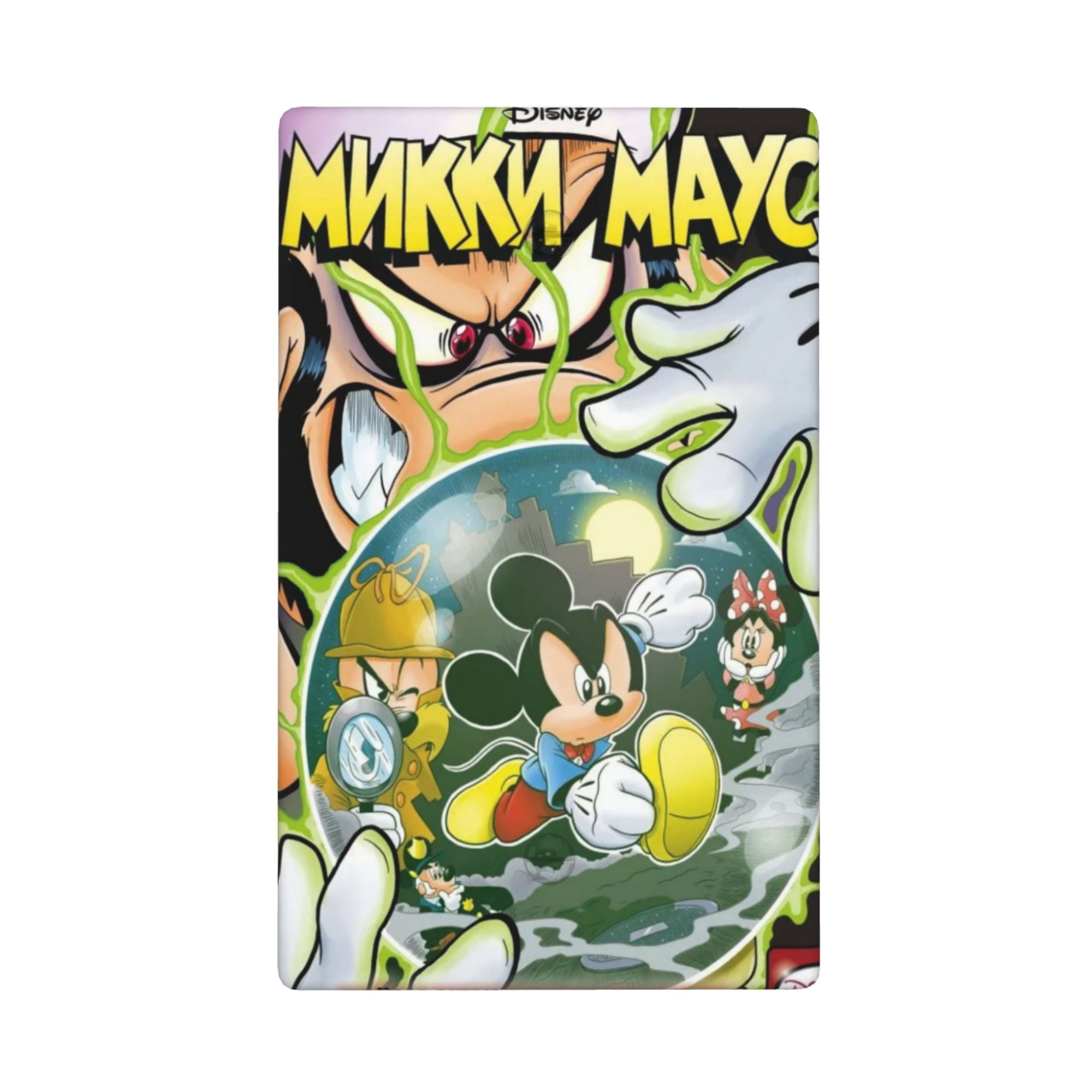 Playful Mickey Mouse And Donald Duck Cartoon Switch Cover Decorative ...