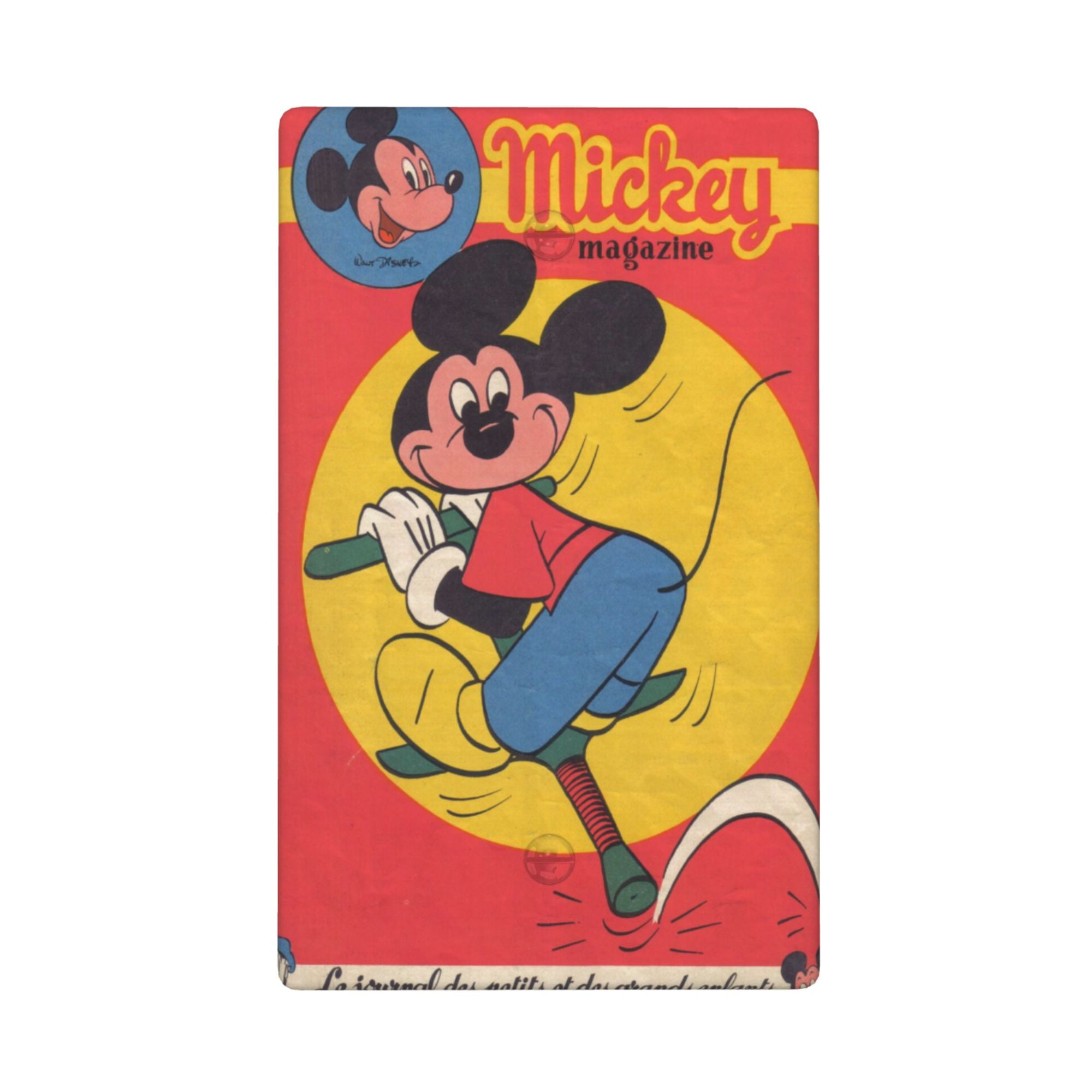 Playful Mickey Mouse And Donald Duck Cartoon Switch Cover Decorative ...