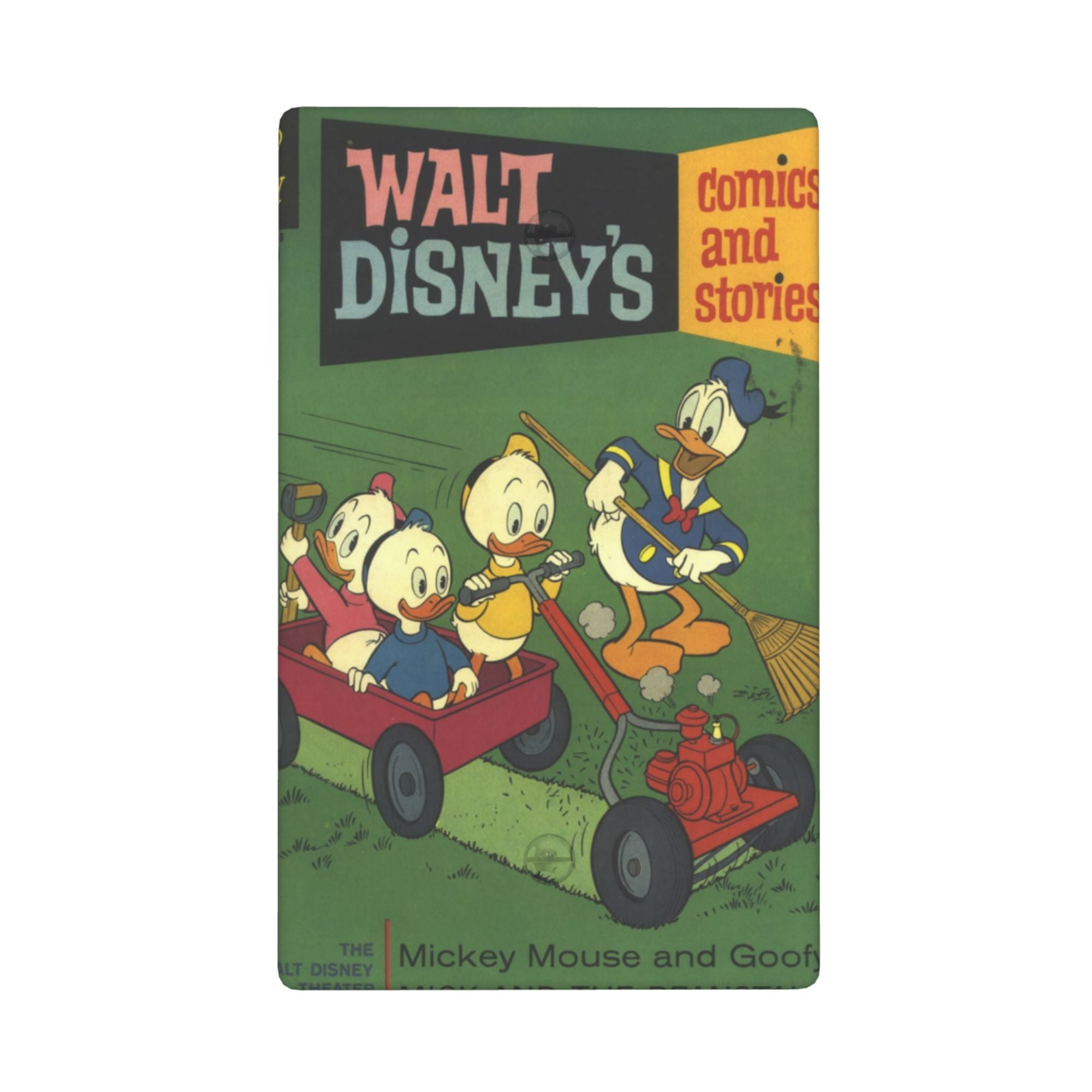Playful Mickey Mouse And Donald Duck Cartoon Switch Cover Decorative ...