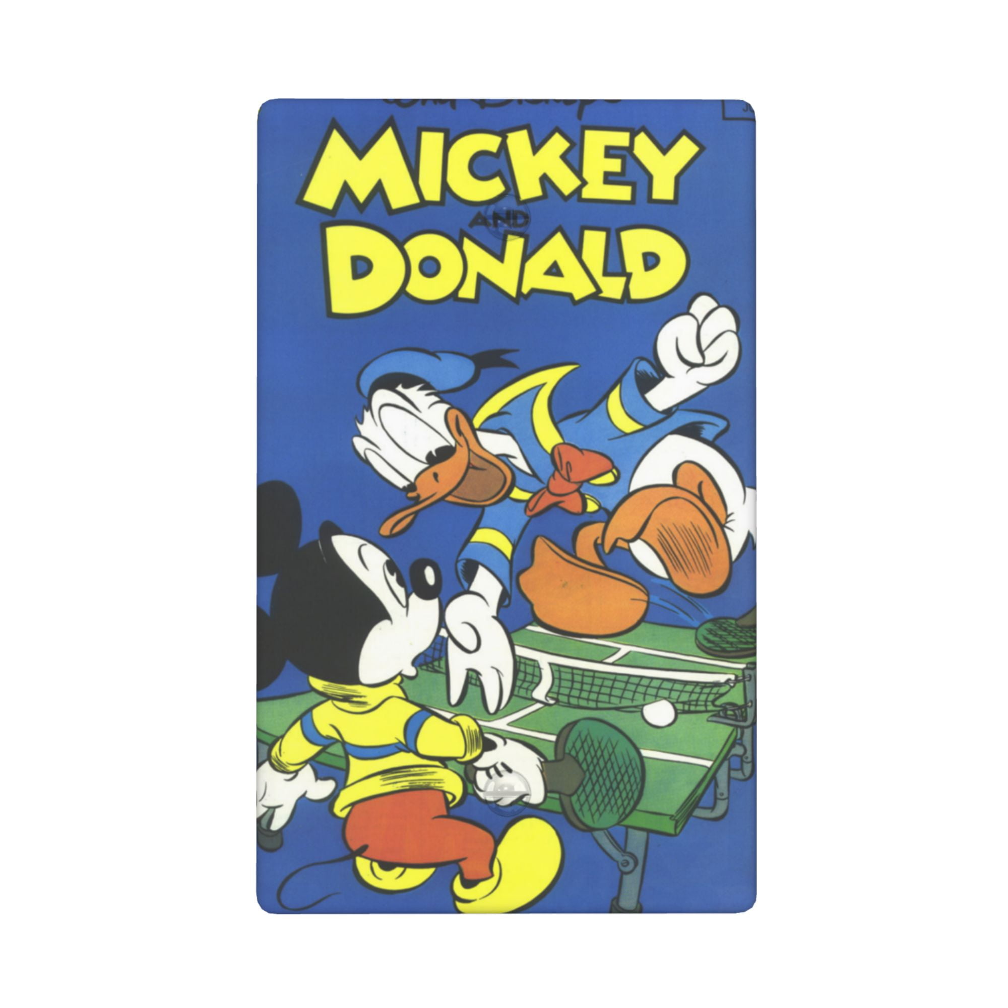 Playful Mickey Mouse And Donald Duck Cartoon Switch Cover Decorative ...