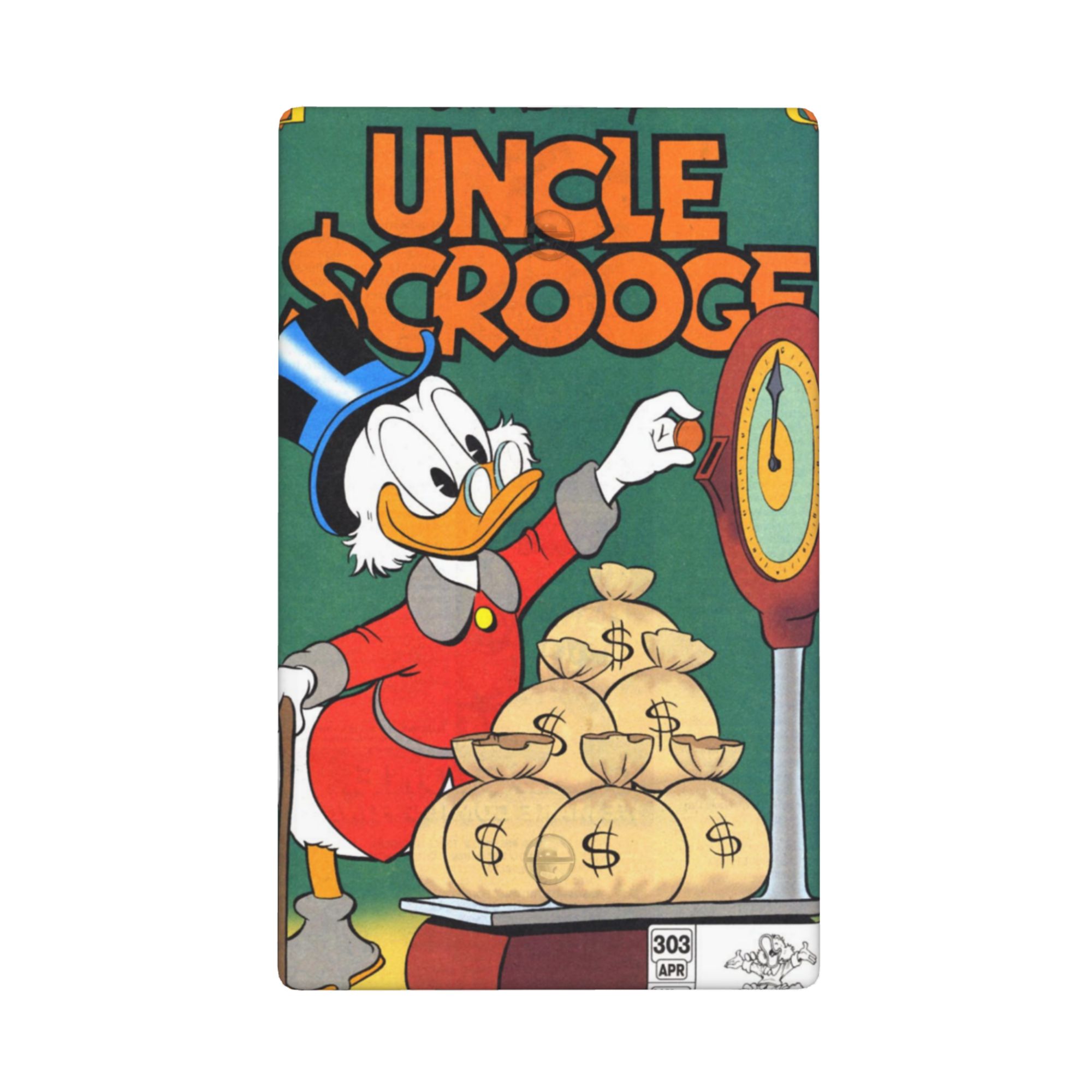Playful Mickey Mouse And Donald Duck Cartoon Switch Cover Decorative ...