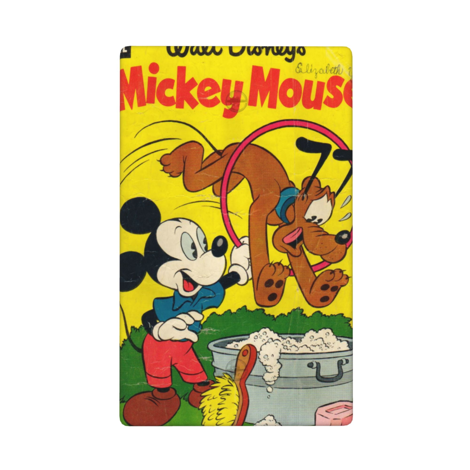 Playful Mickey Mouse And Donald Duck Cartoon Switch Cover Decorative ...