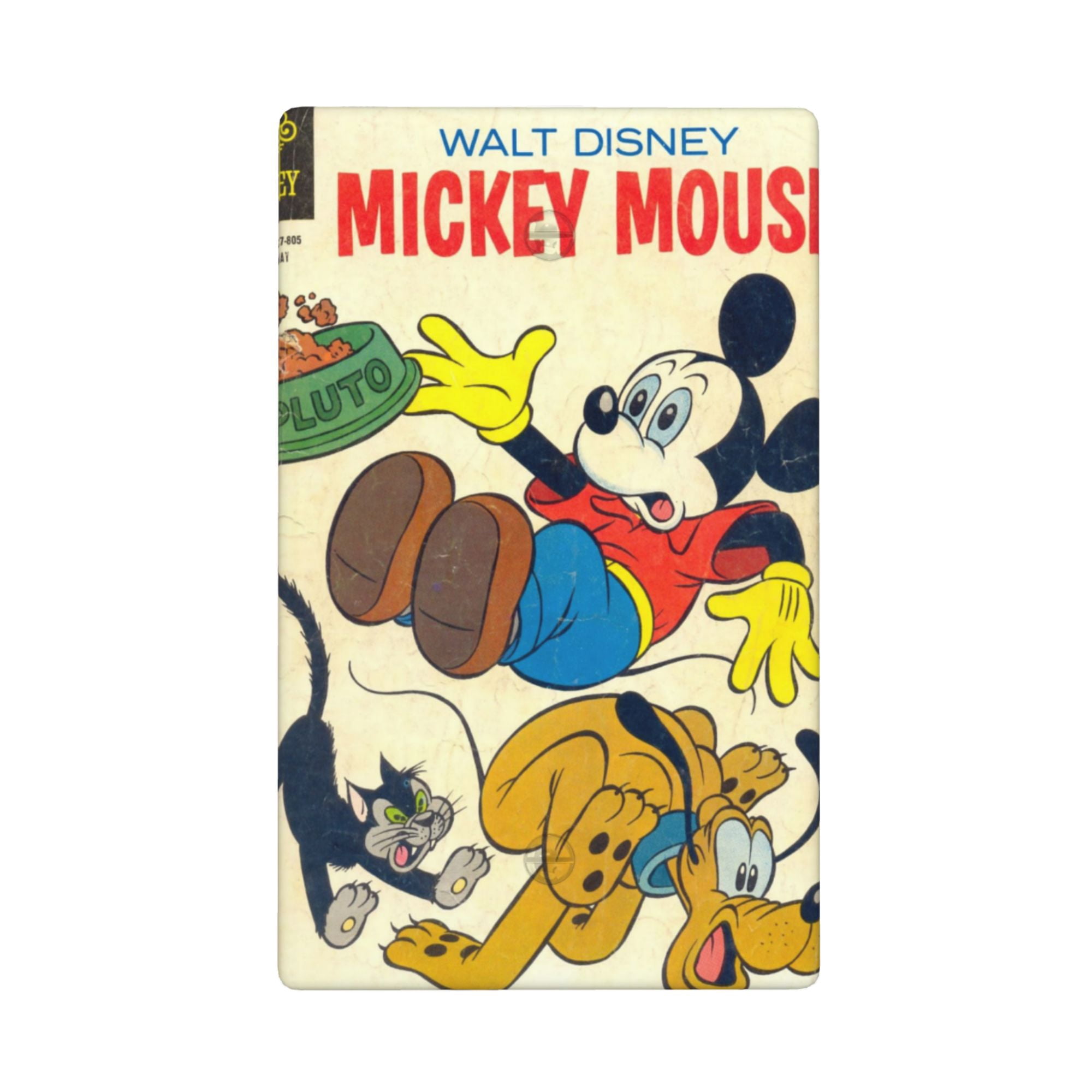 Playful Mickey Mouse And Donald Duck Cartoon Switch Cover Decorative ...