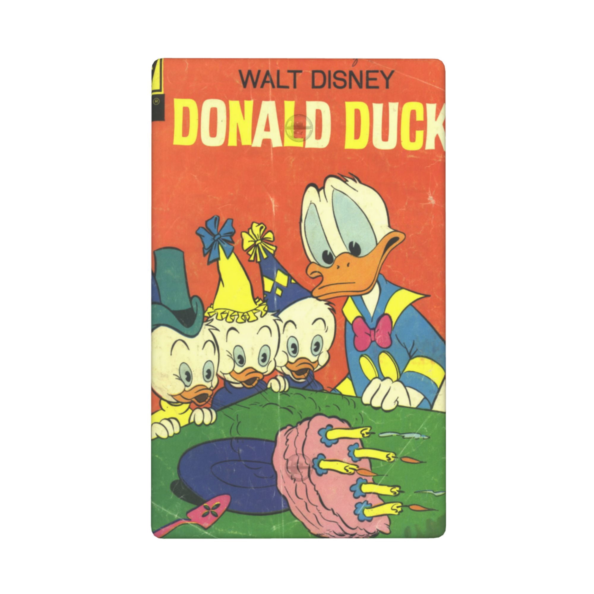 Playful Mickey Mouse And Donald Duck Cartoon Switch Cover Decorative ...