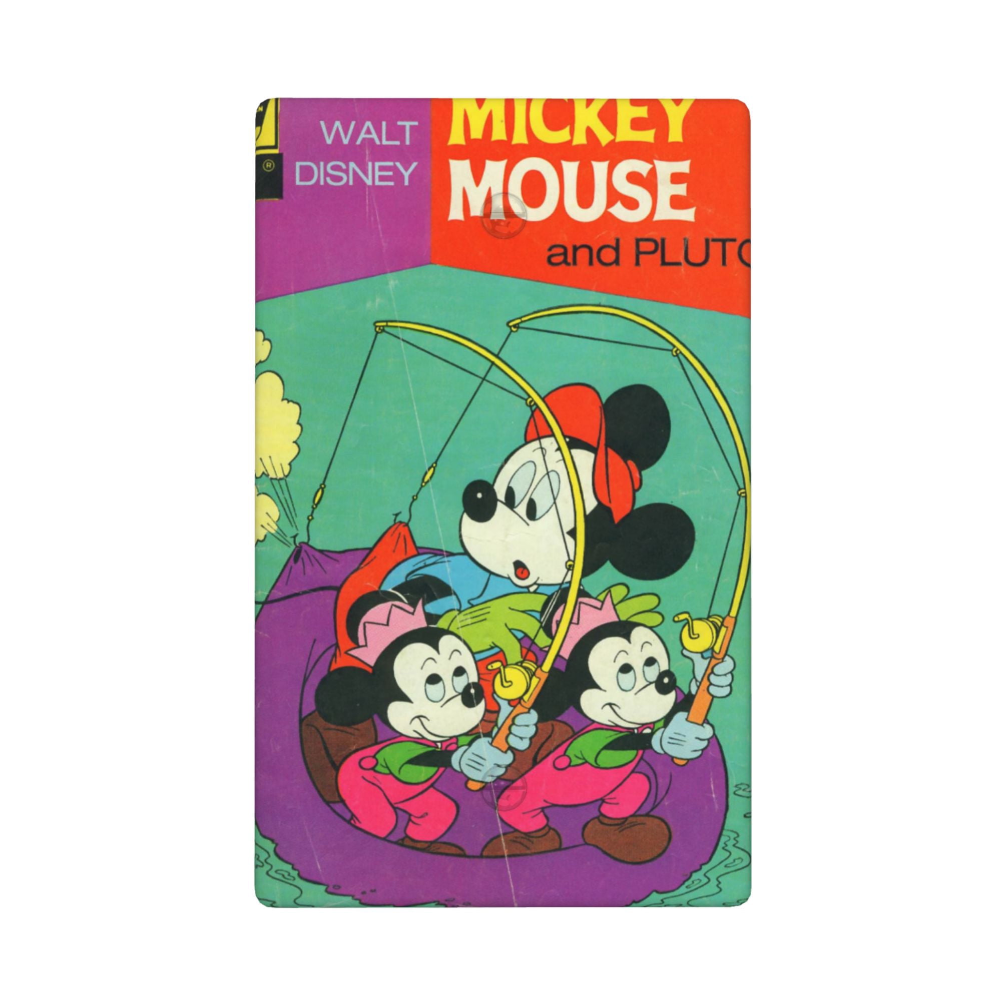 Playful Mickey Mouse And Donald Duck Cartoon Switch Cover Decorative ...