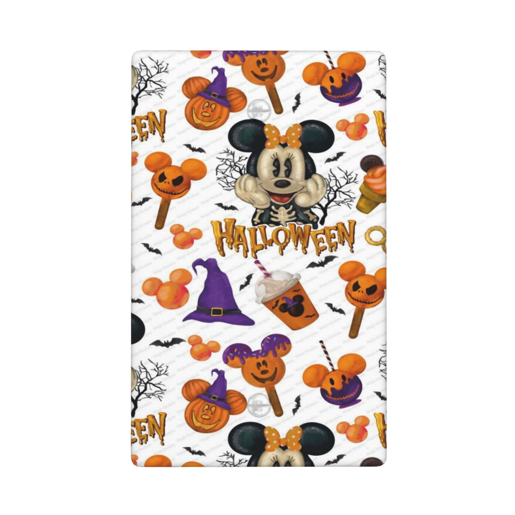 Playful Mickey Mouse Cartoon Switch Cover Decorative Wall Panels ...