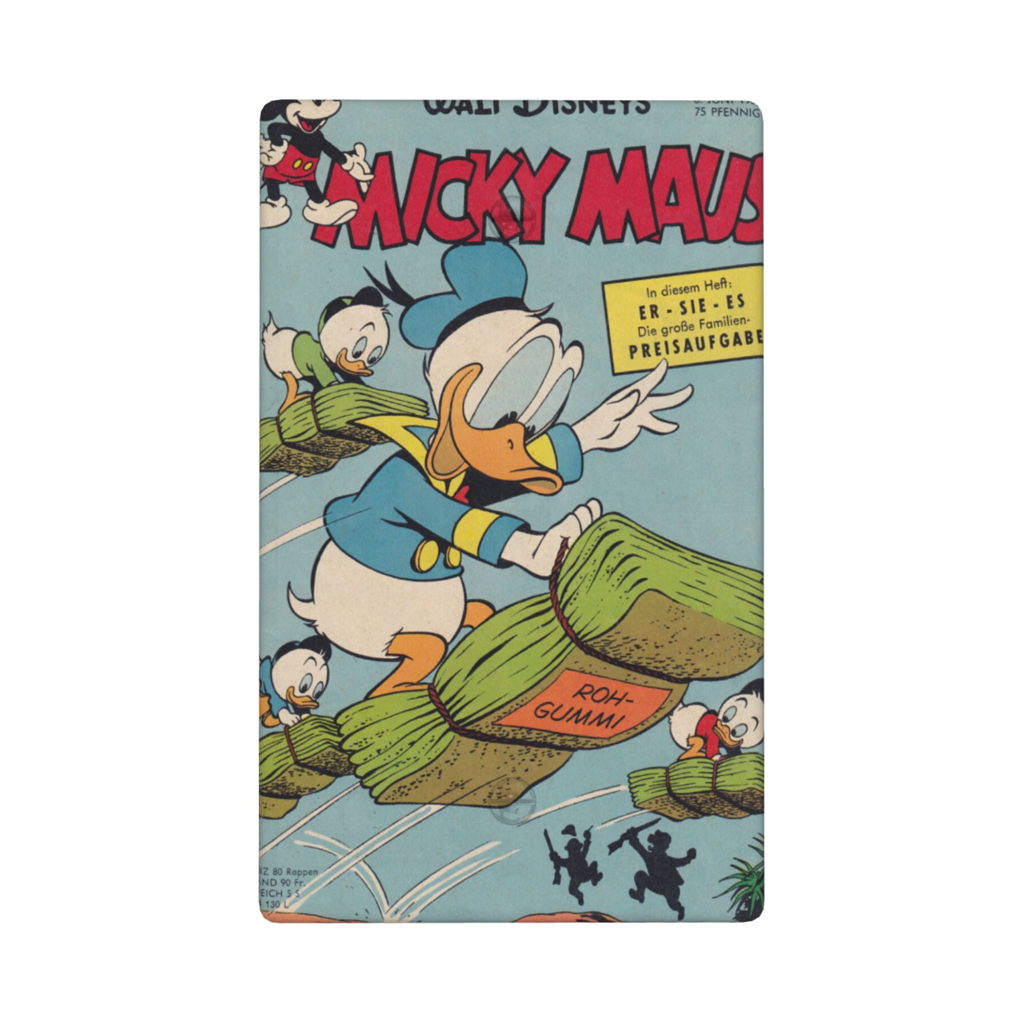 Playful Mickey Mouse and Donald Duck Cartoon Switch Cover Decorative ...