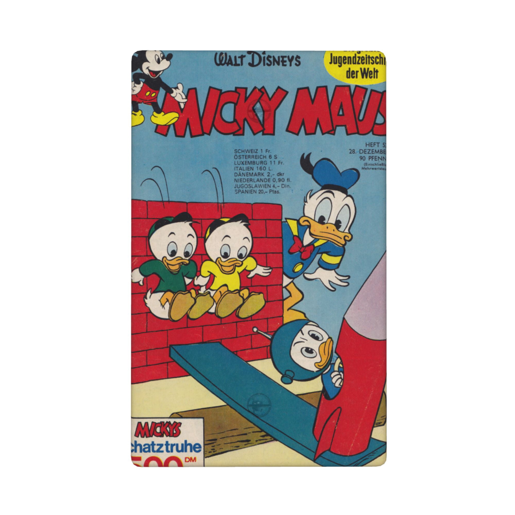 Playful Mickey Mouse and Donald Duck Cartoon Switch Cover Decorative ...