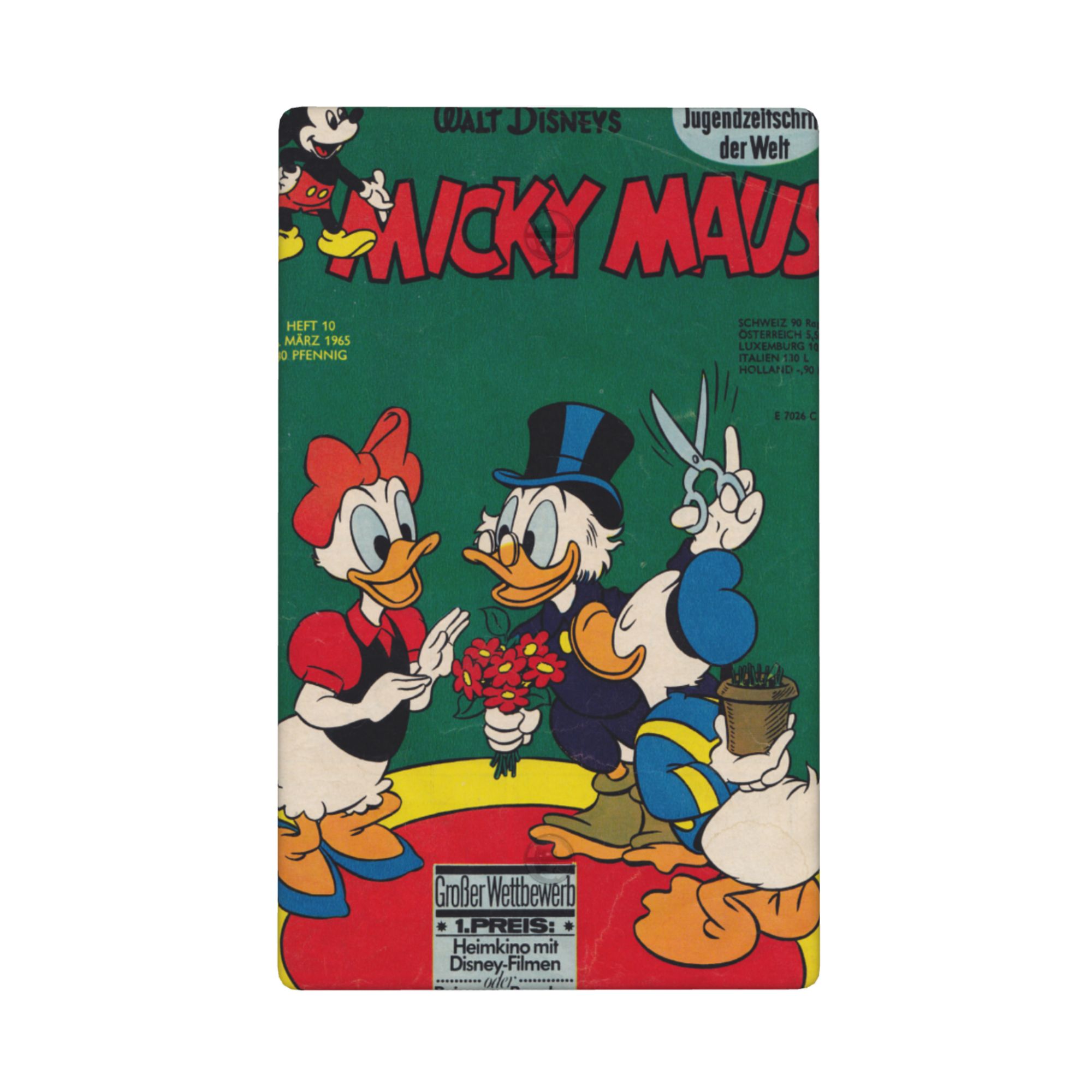 Playful Mickey Mouse and Donald Duck Cartoon Switch Cover Decorative ...