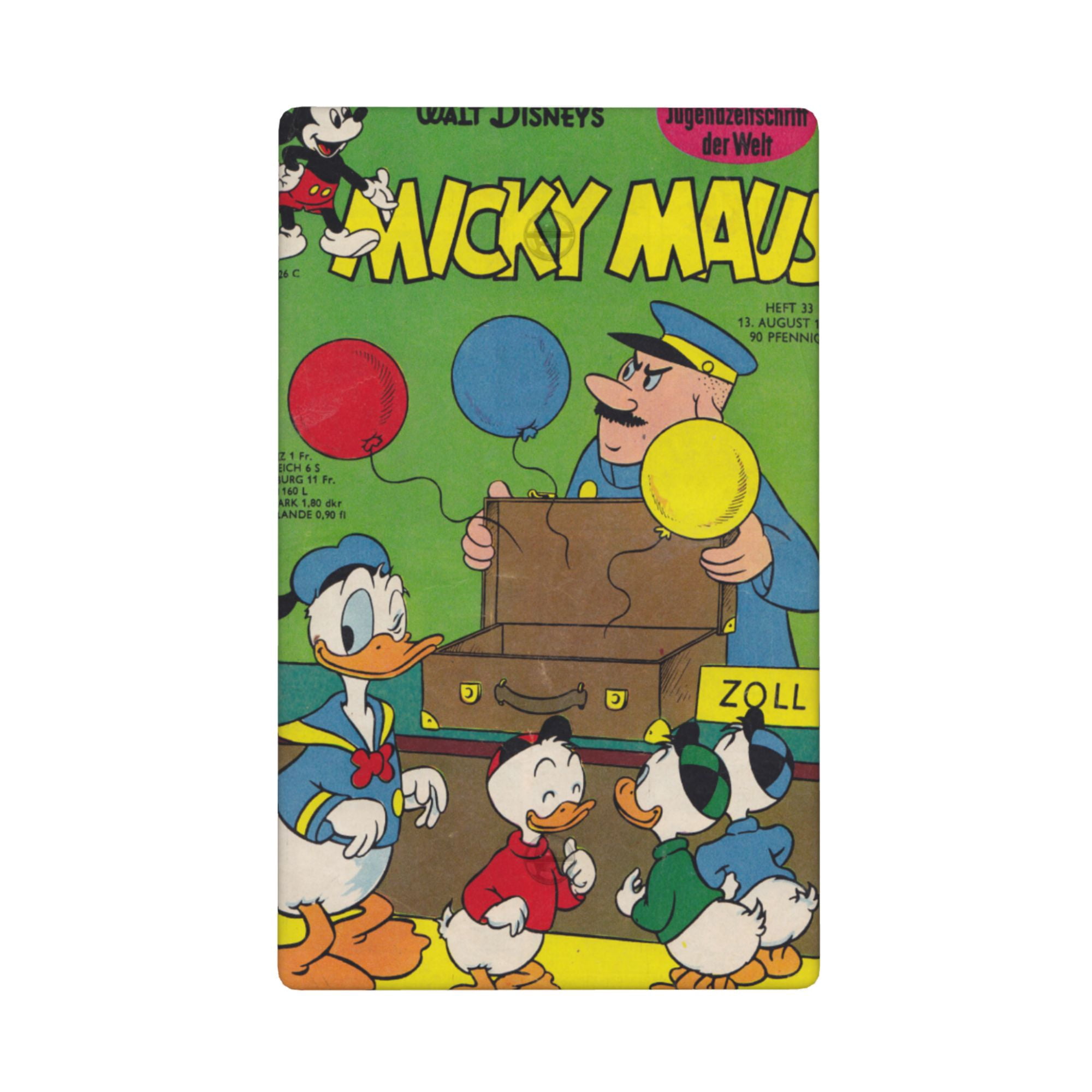 Playful Mickey Mouse and Donald Duck Cartoon Switch Cover Decorative ...