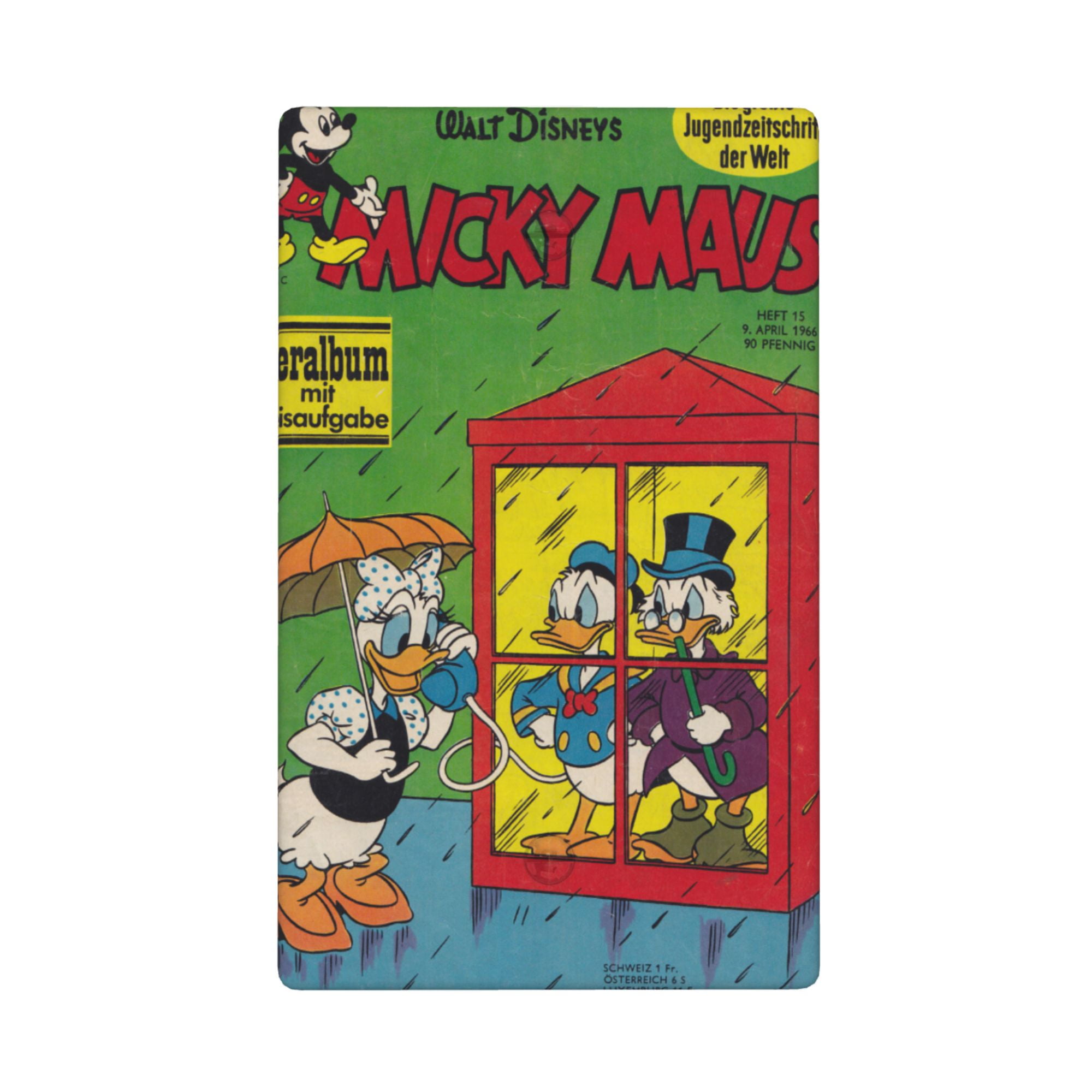 Playful Mickey Mouse and Donald Duck Cartoon Switch Cover Decorative ...