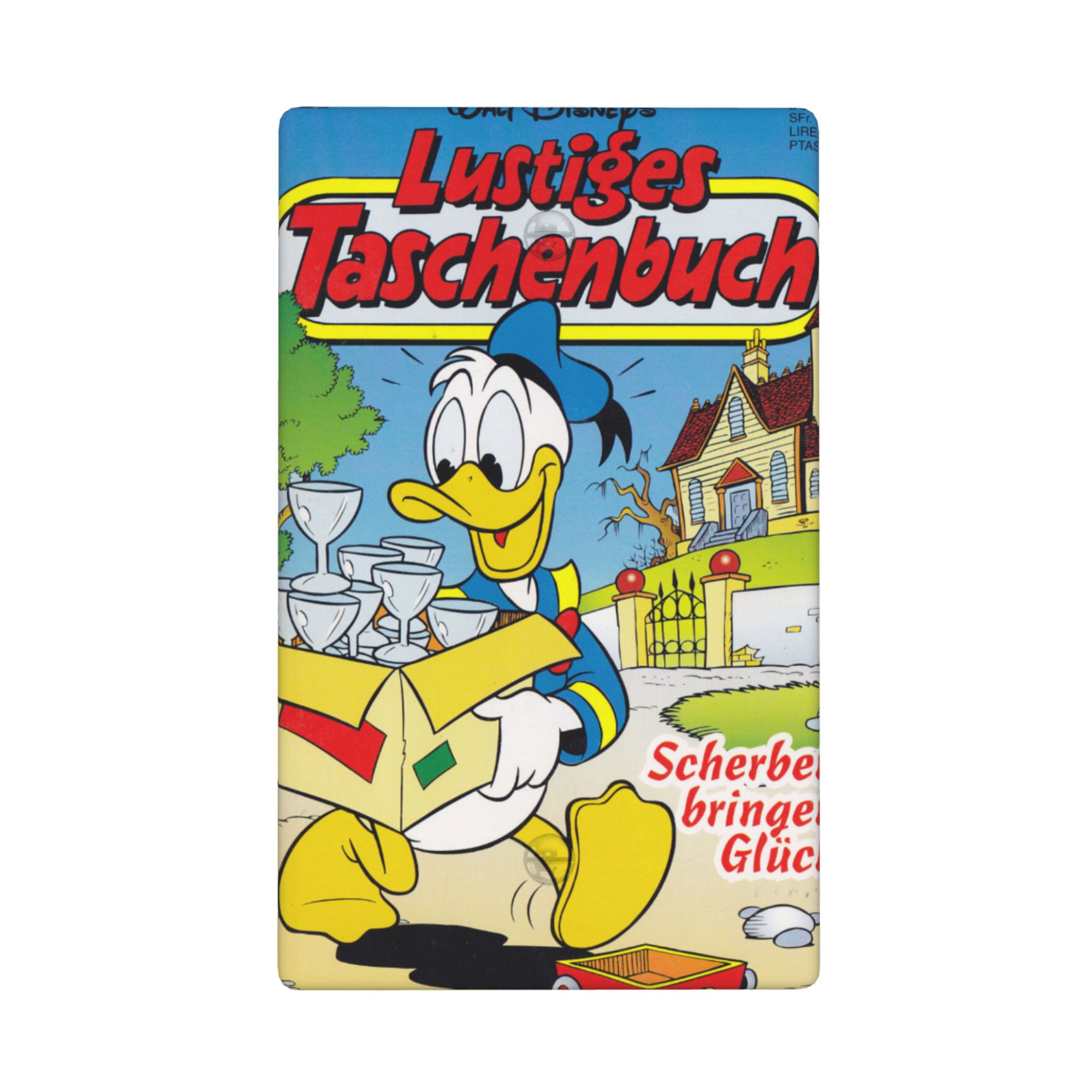 Playful Mickey Mouse and Donald Duck Cartoon Switch Cover Decorative ...