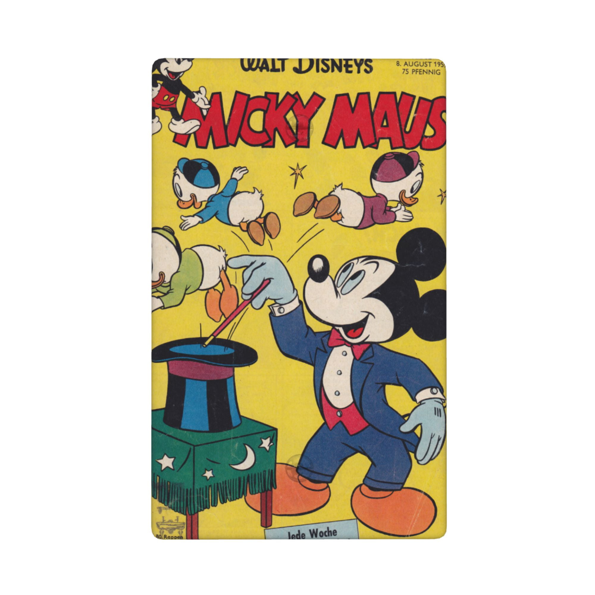 Playful Mickey Mouse and Donald Duck Cartoon Switch Cover Decorative ...