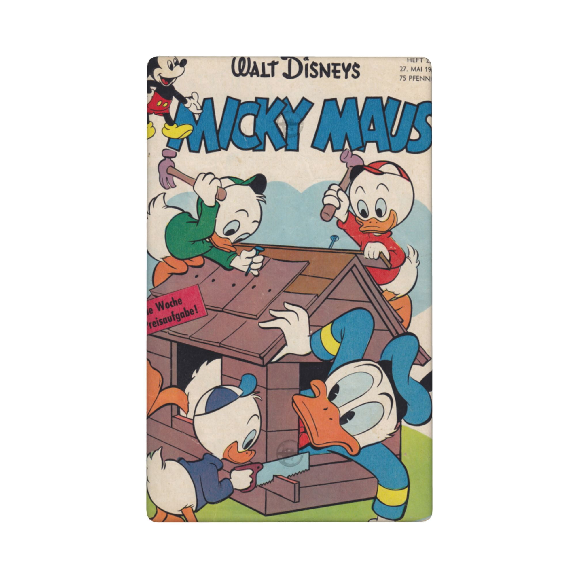 Playful Mickey Mouse and Donald Duck Cartoon Switch Cover Decorative ...
