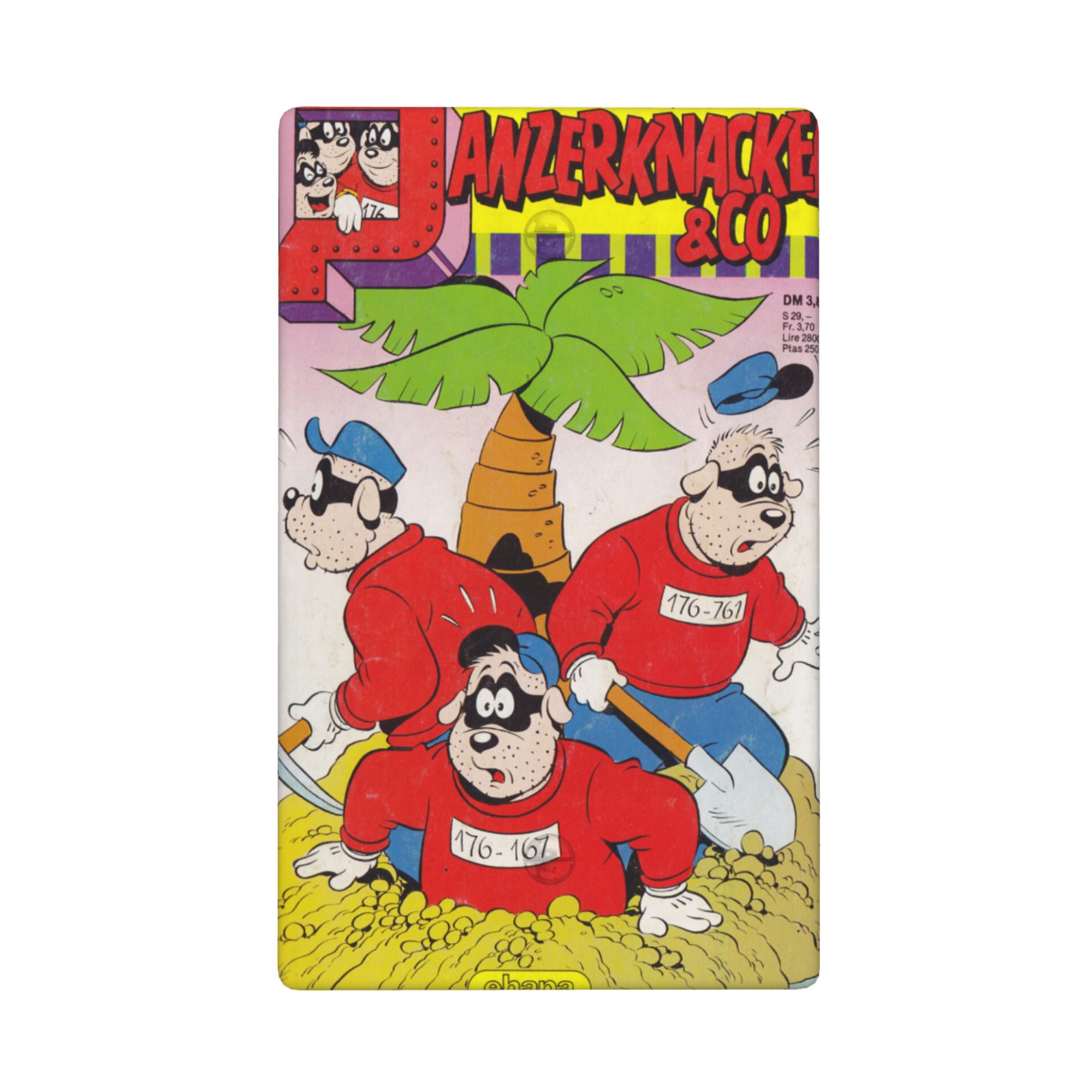 Playful Mickey Mouse and Donald Duck Cartoon Switch Cover Decorative ...