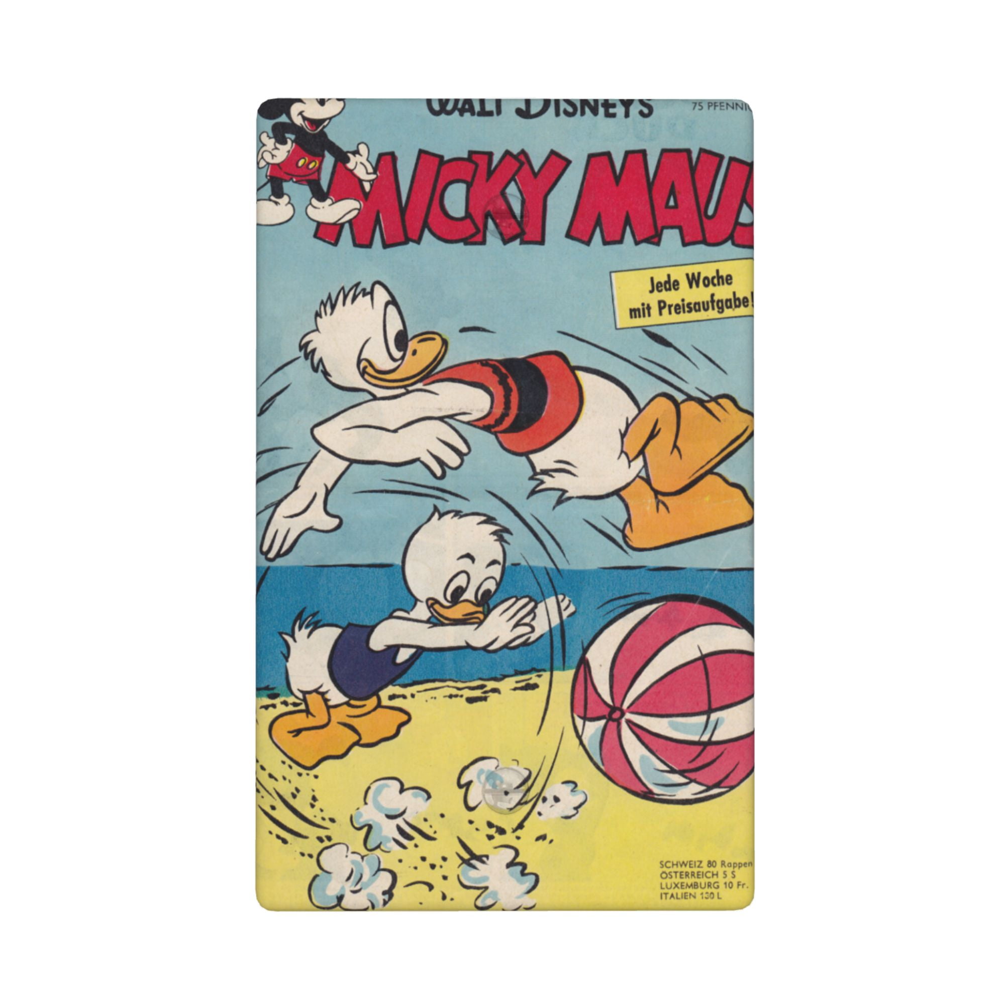 Playful Mickey Mouse and Donald Duck Cartoon Switch Cover Decorative ...