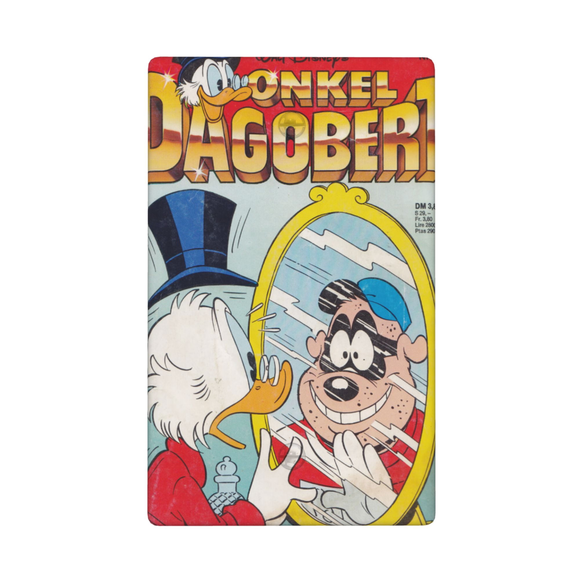 Playful Mickey Mouse and Donald Duck Cartoon Switch Cover Decorative ...
