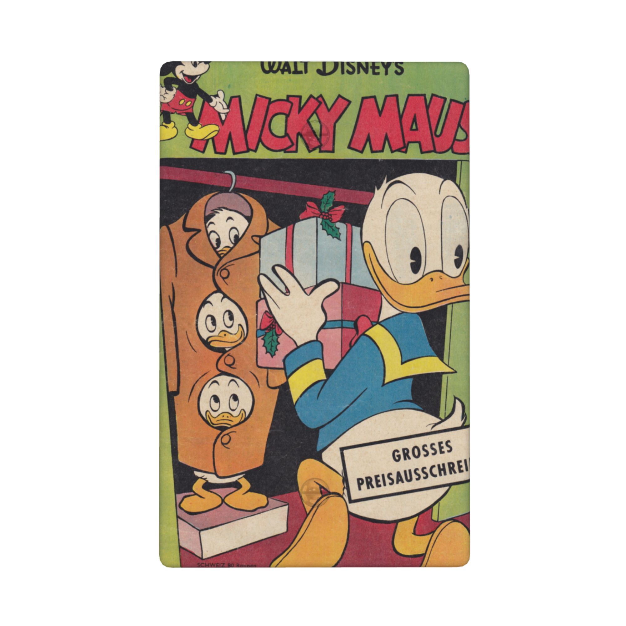 Playful Mickey Mouse and Donald Duck Cartoon Switch Cover Decorative ...