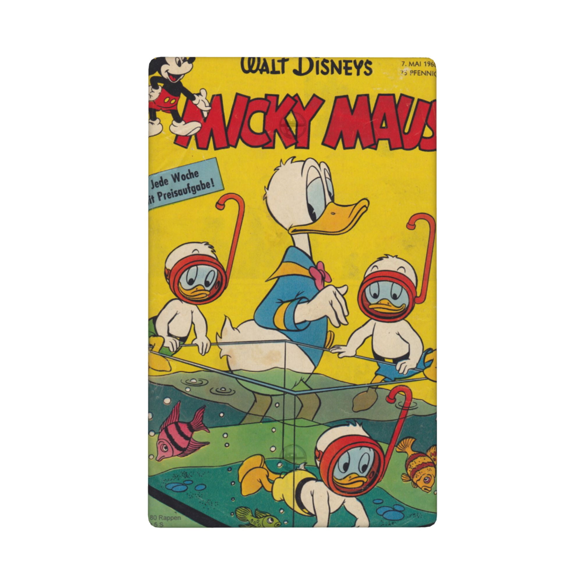 Playful Mickey Mouse and Donald Duck Cartoon Switch Cover Decorative ...