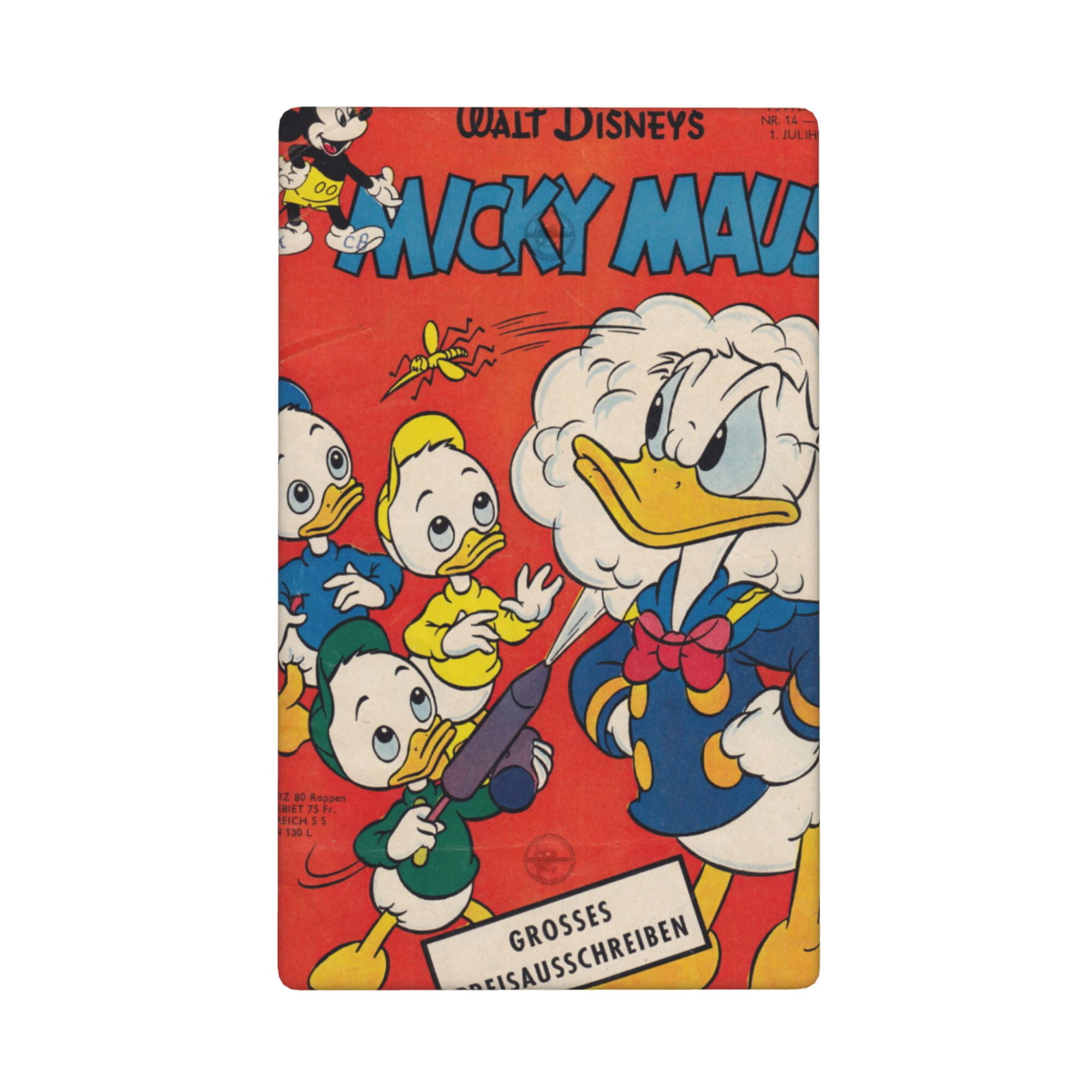 Playful Mickey Mouse and Donald Duck Cartoon Switch Cover Decorative ...