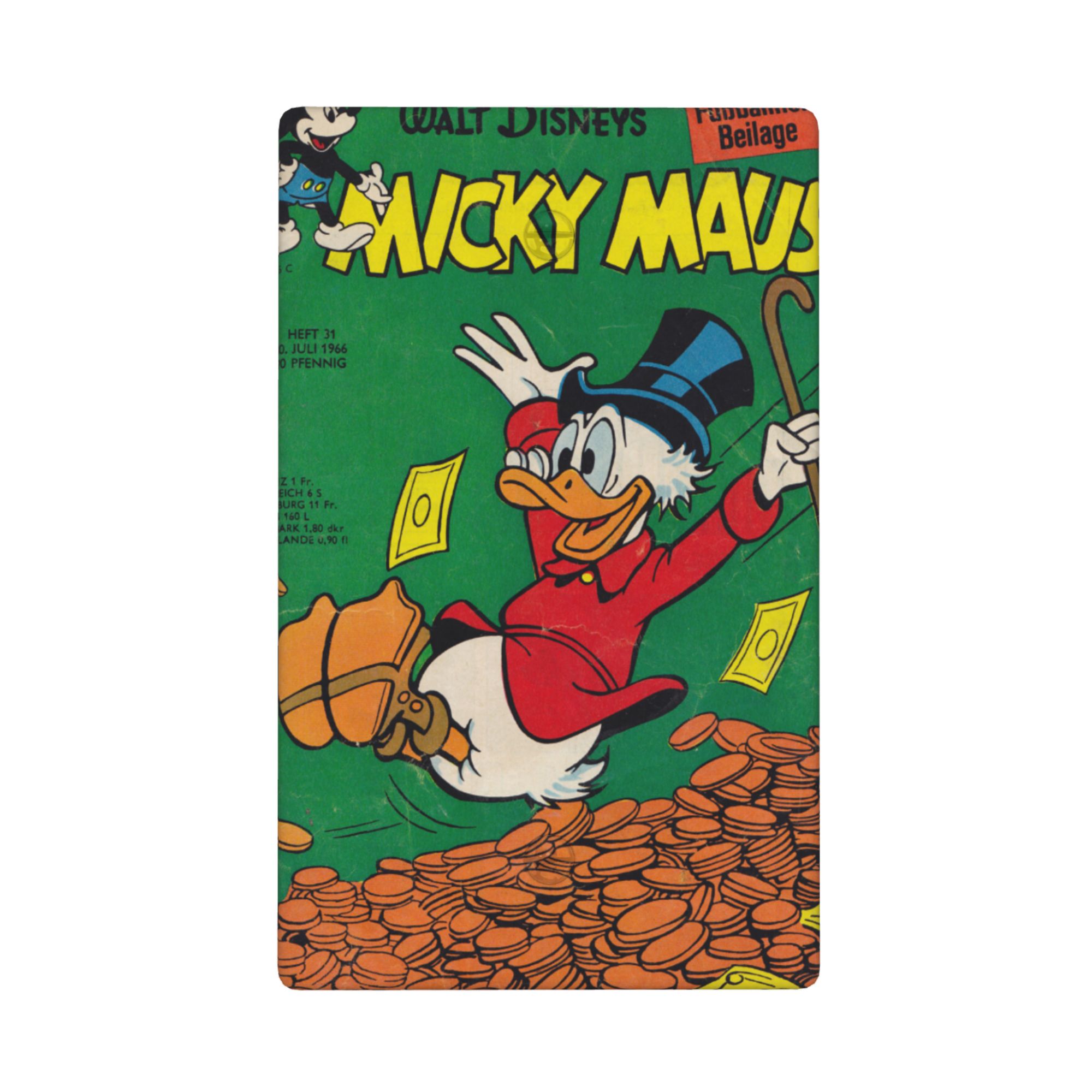 Playful Mickey Mouse and Donald Duck Cartoon Switch Cover Decorative ...