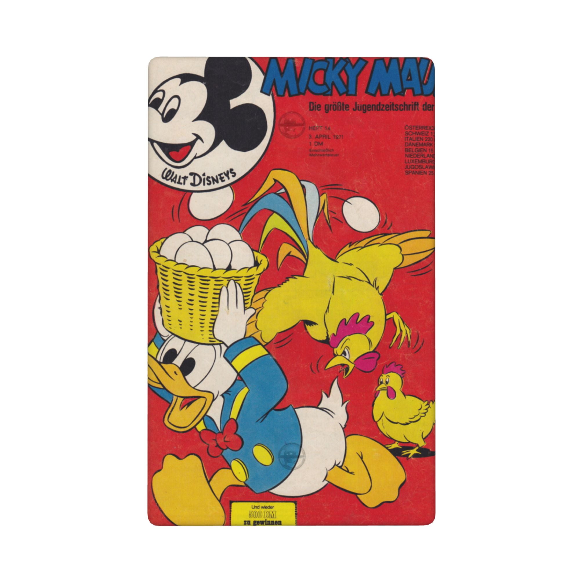 Playful Mickey Mouse and Donald Duck Cartoon Switch Cover Decorative ...