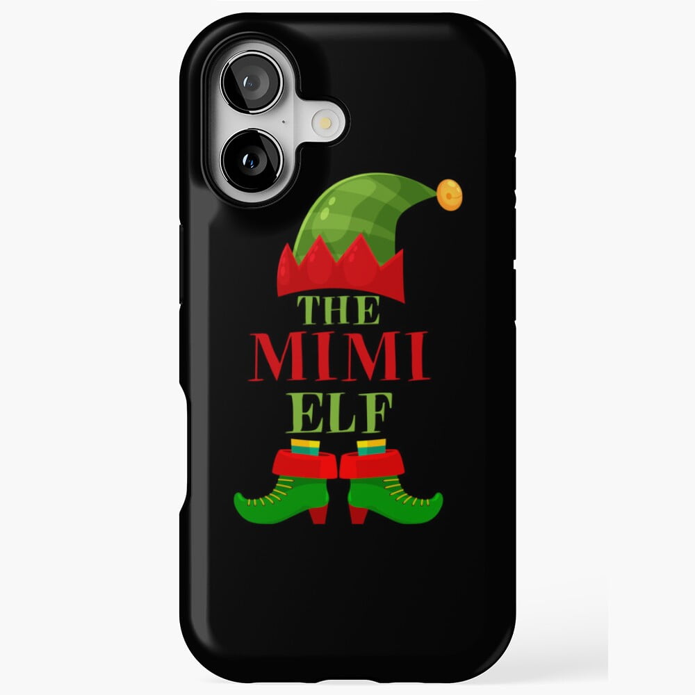 Playful Mimi Elf Funny Family Group Holiday PJ iPhone 17 to 11 Pro Max ...