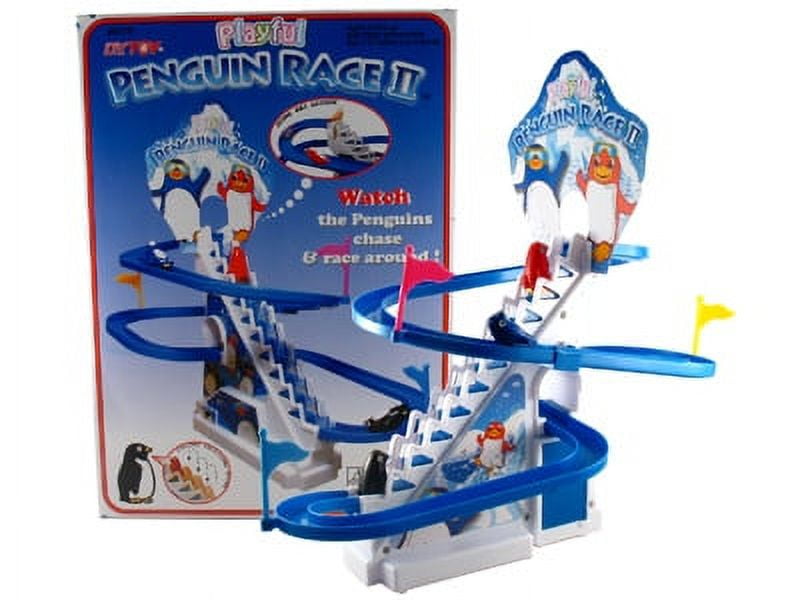 Playful Penguin Race II PP17 Toy with Stairs Climbing and Sliding ...