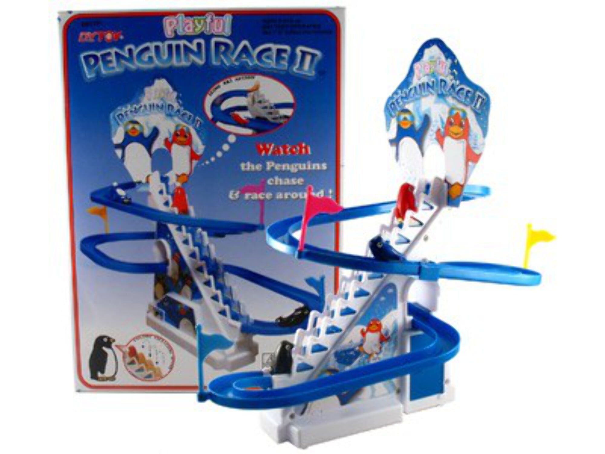 Playful Penguin Race II PP17 Toy with Stairs Climbing and Sliding ...