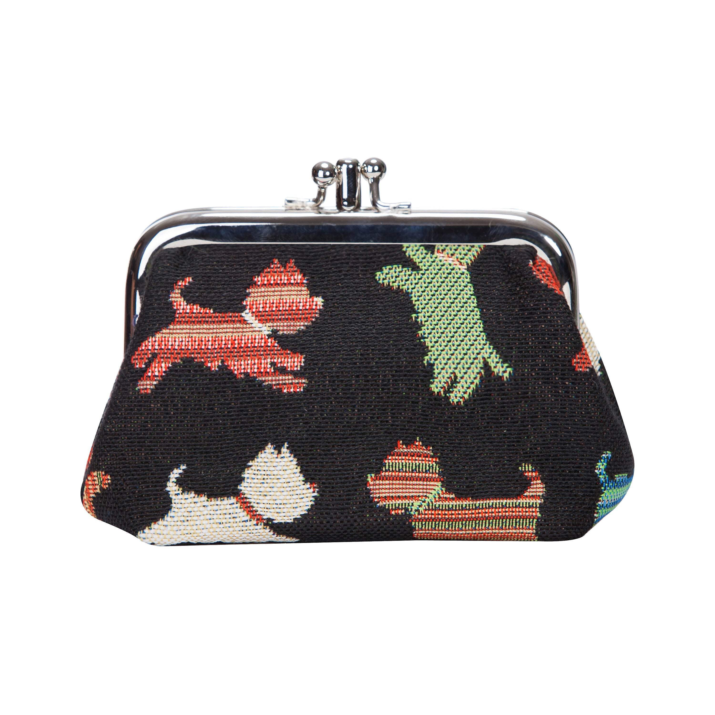 Playful Puppy Coin Clasp Frame Purse Wallet - Walmart.com