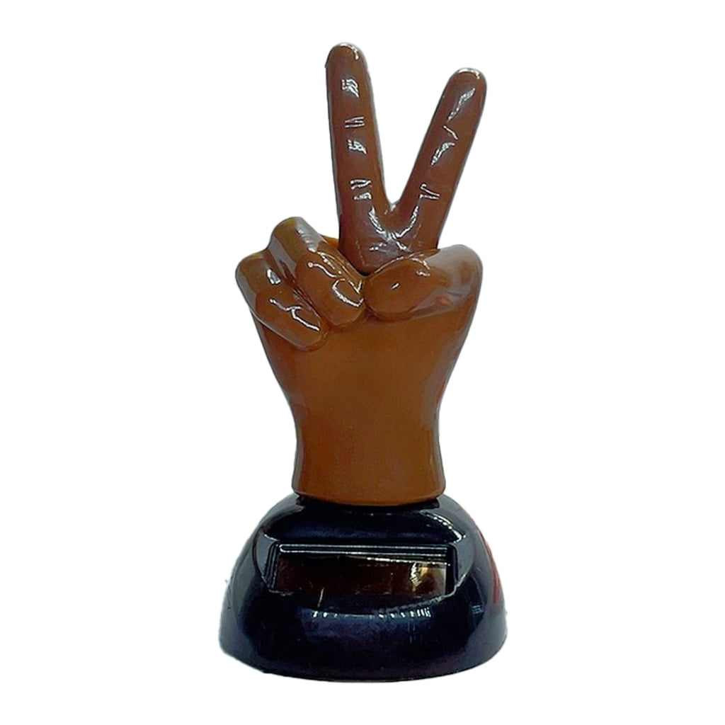 Playful Solar Powered Finger Bobblehead Solar Dancing Toy Styles for ...
