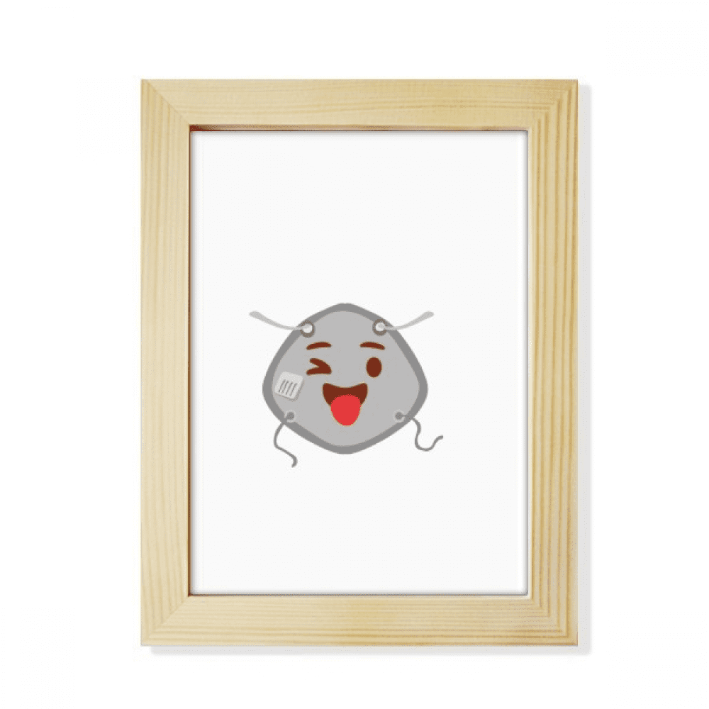Playful Winking Head Expression Desktop Adorn Photo Frame Display Art ...