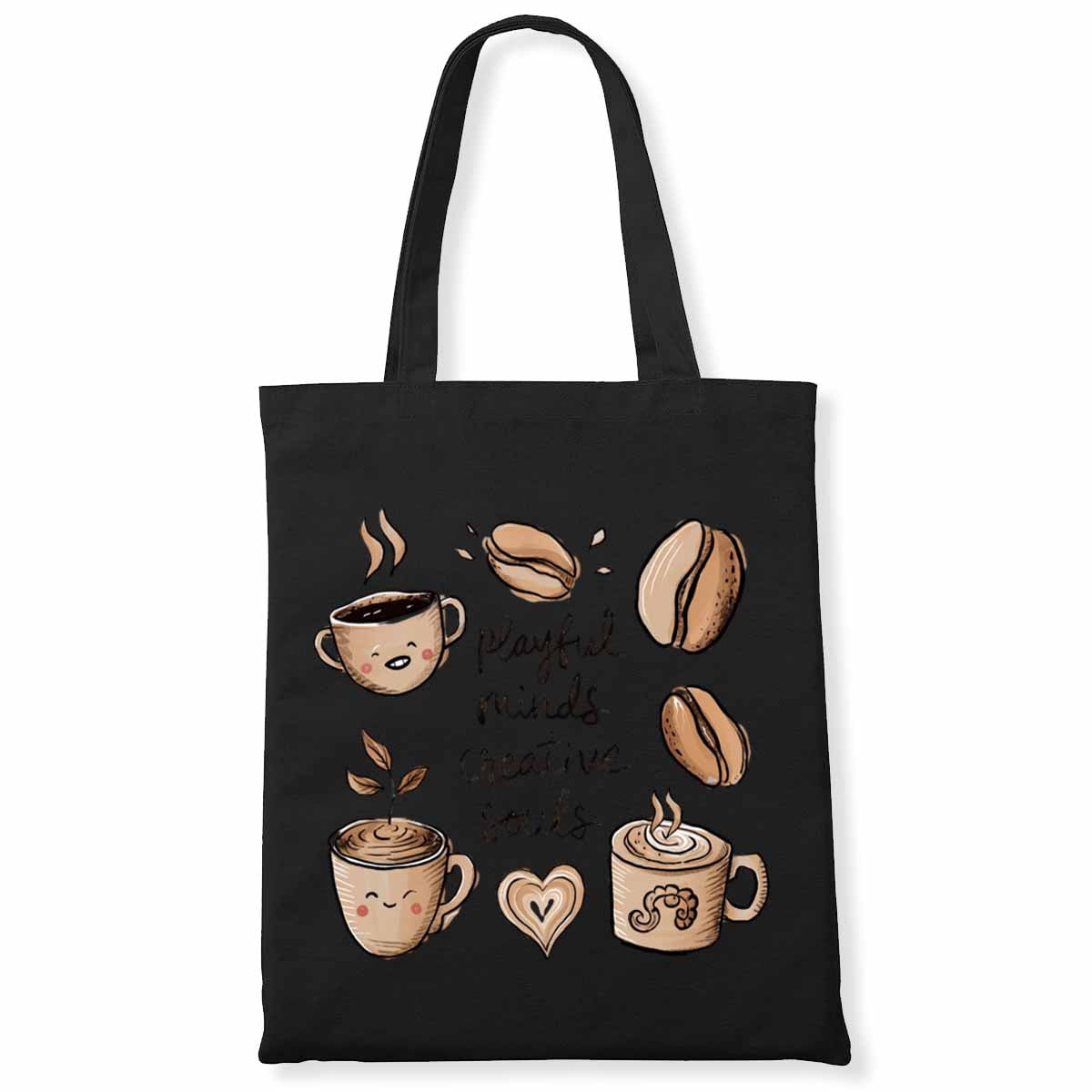 Playful minds creative souls Halloween Party Humor Stand-Up Canvas Bag ...