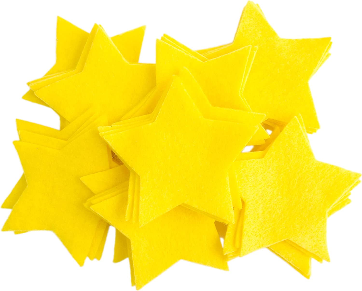 Playfully Ever After 3 Inch 35pc Felt Stars (Yellow) - Walmart.com