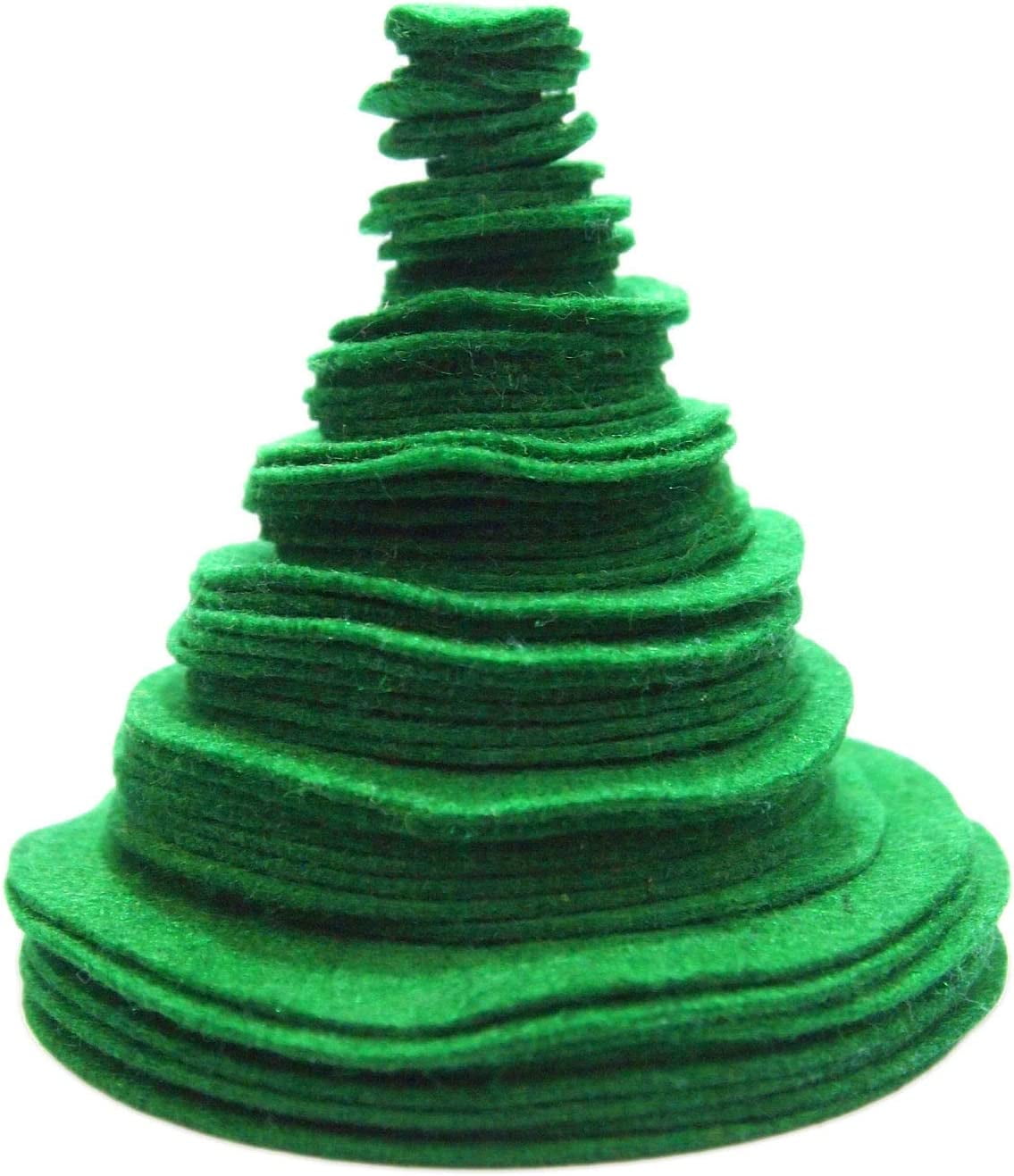 Playfully Ever After Green Craft Felt Circles (Mixed Size Pack - 56pc ...