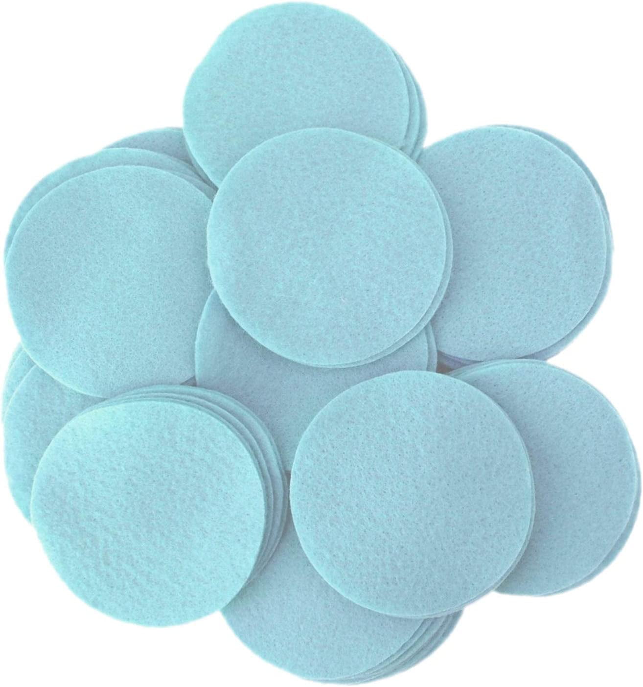 Playfully Ever After Light Blue Craft Felt Circles (4 Inch - 19pc ...