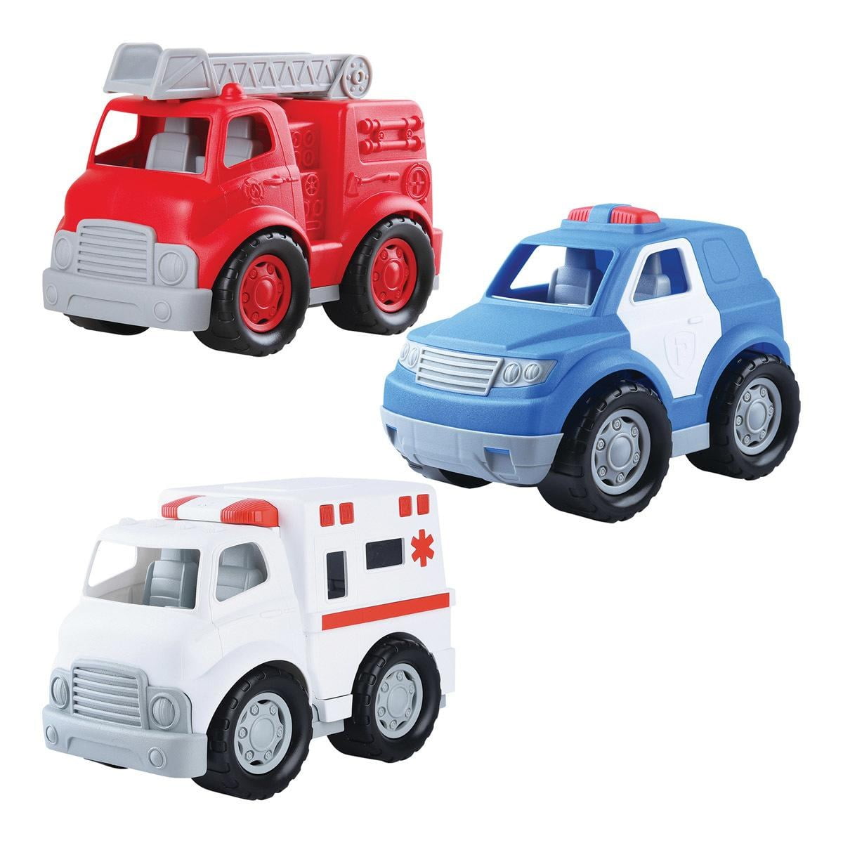 Kaplan Early Learning Company To the Rescue Vehicles - Set of 3 ...
