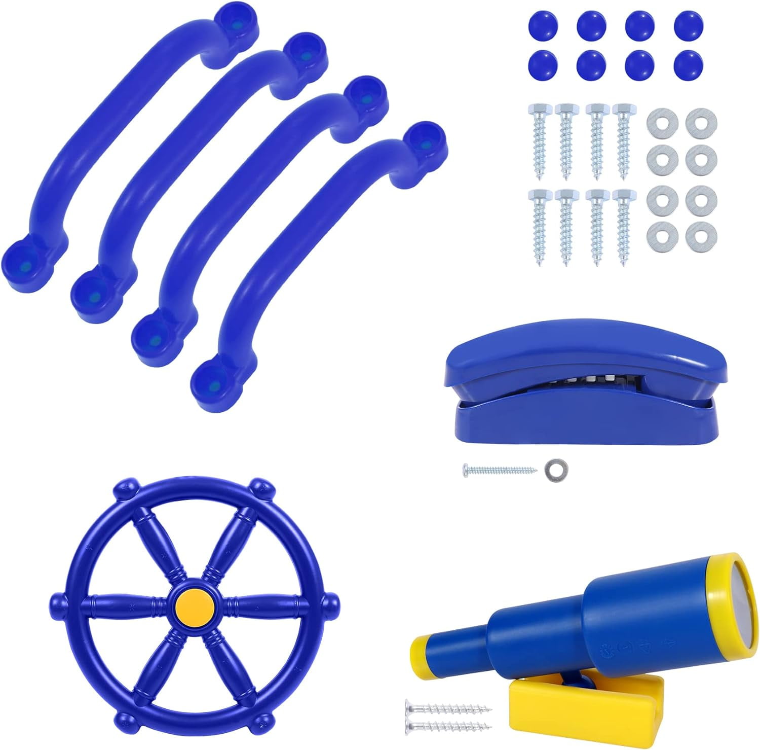 Playground Accessories for Kids Outdoor, Playground Equipment Set for ...