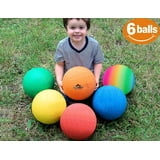 8.5inch Playground Balls Set of 6 - Kickball, Handball for Kids ...