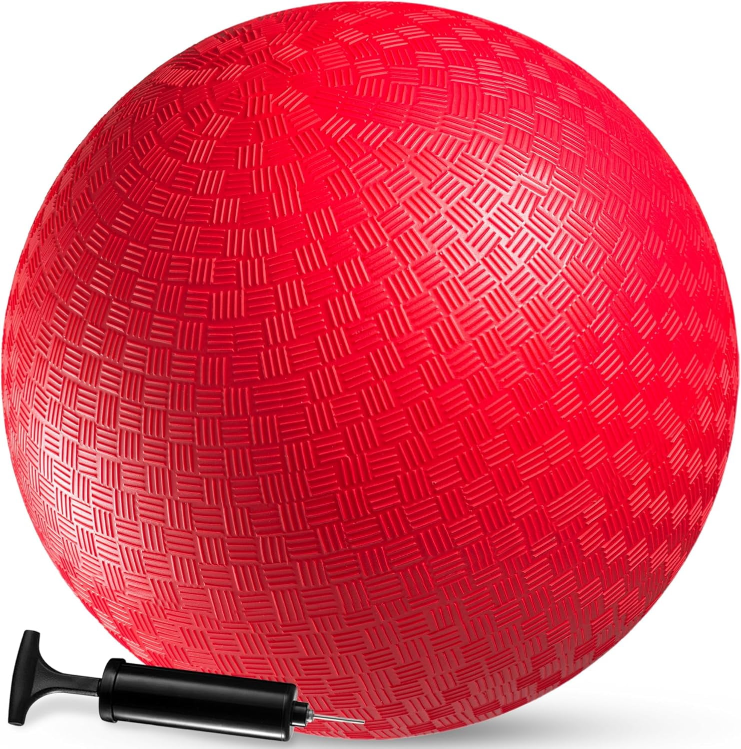 Playground Balls BulkRed Rubber Kickball Bouncy Inflatable Balls for ...